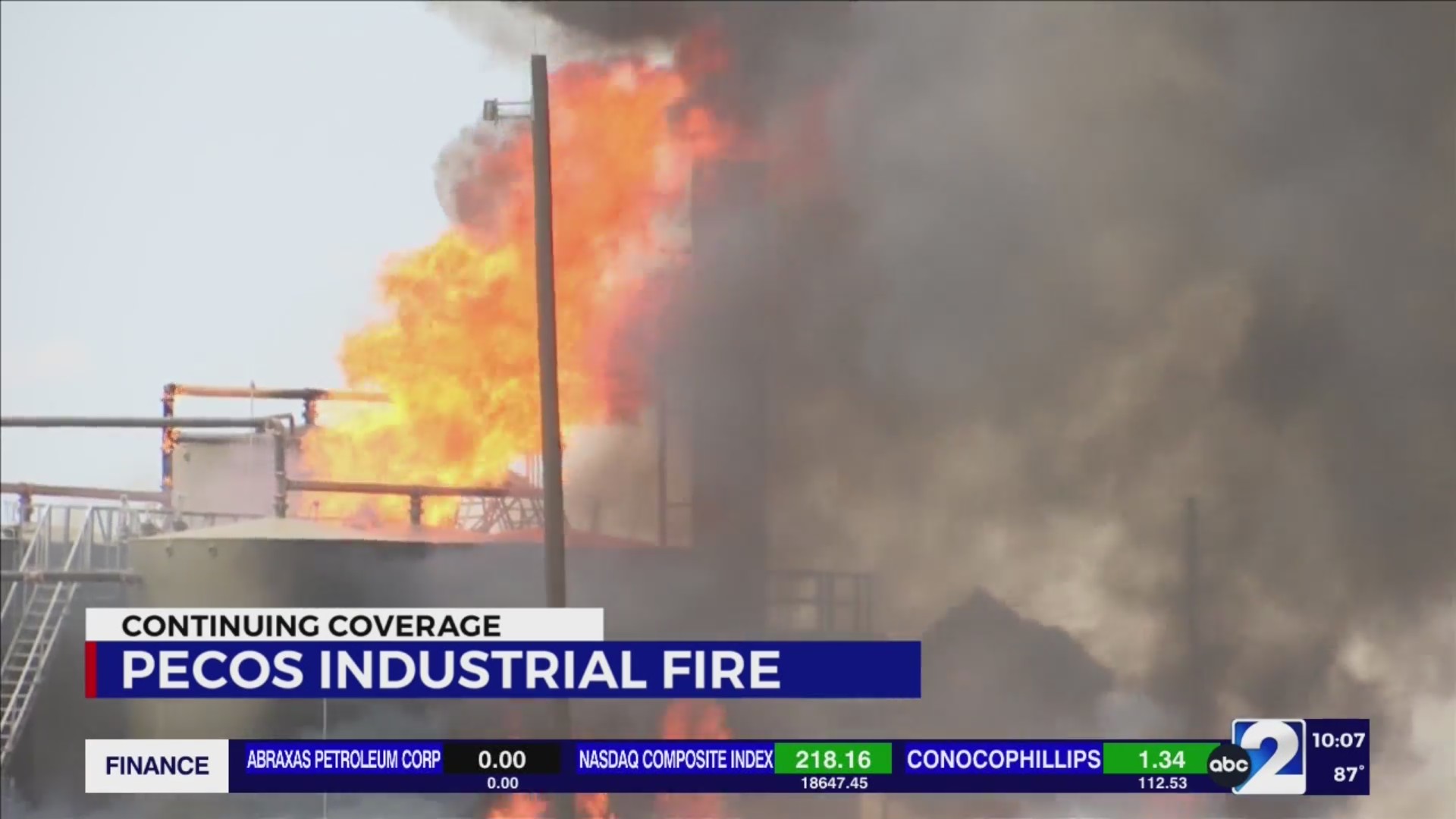 Pecos fire caused by flare stack overflow – Yourbasin