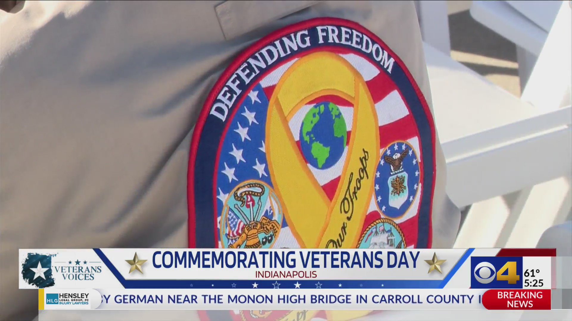 Veterans celebrated in downtown Indianapolis for Veteran’s Day – Fox 59