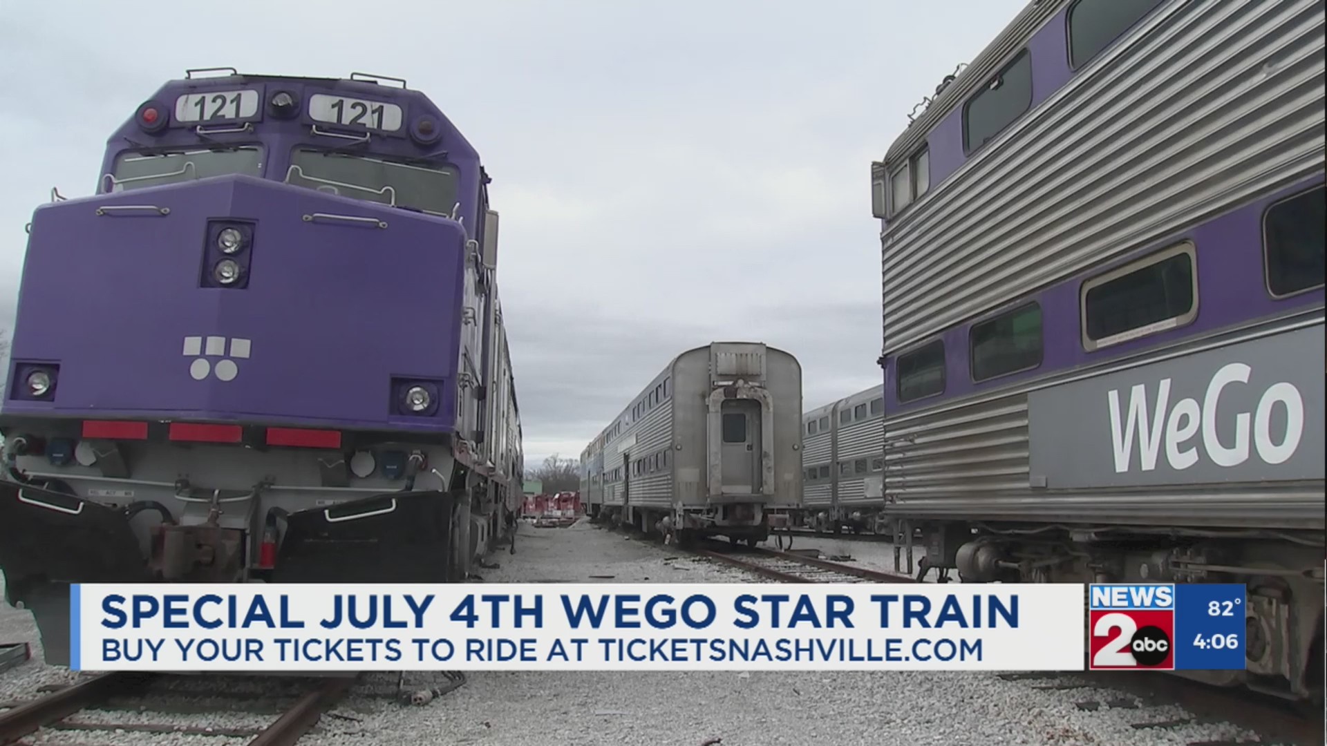 Special July 4 WeGo Star train for Nashville firework show – WKRN News 2