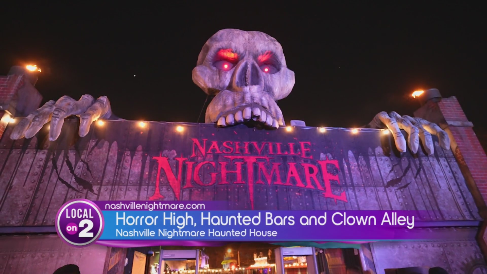 Nashville Nightmare Haunted House – WKRN News 2
