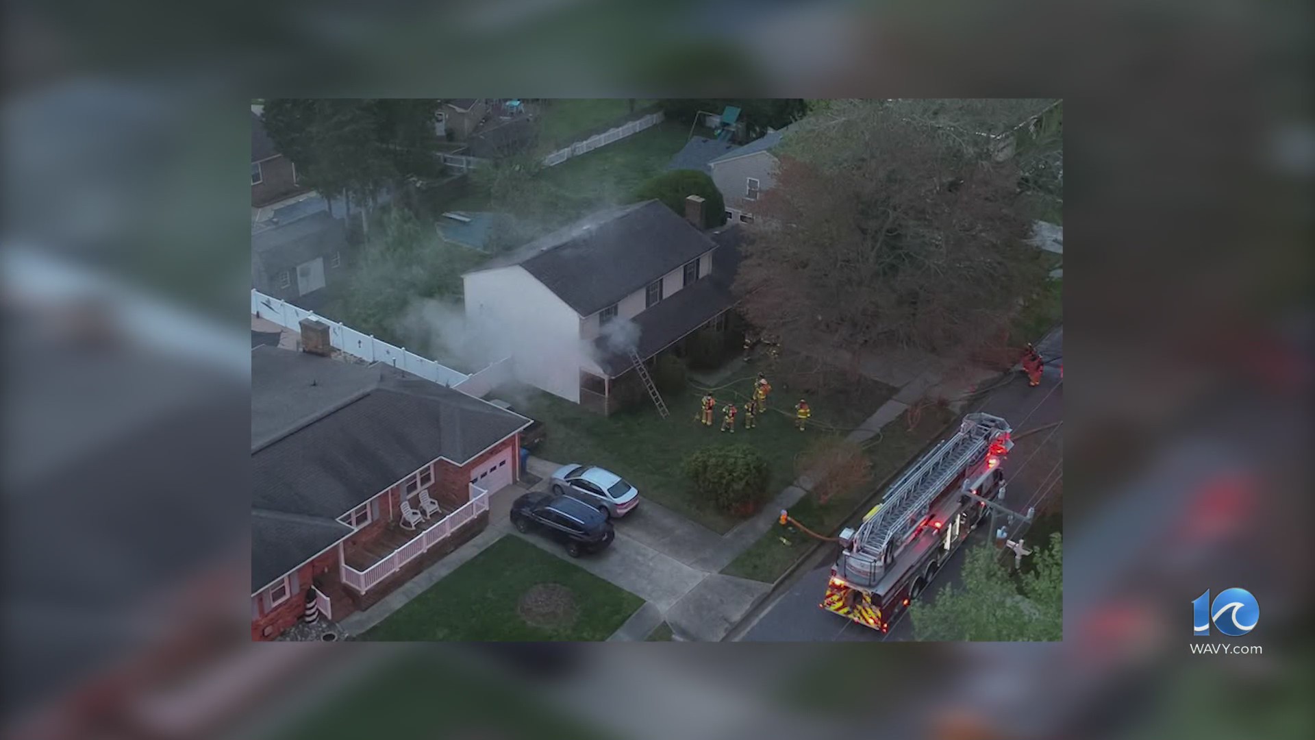 Two adults displaced in Virginia Beach house fire – WAVY.com