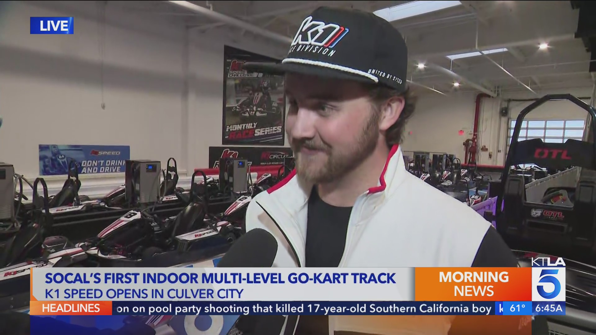 K1 Speed’s multi-level go-kart track opens in Culver City – KTLA