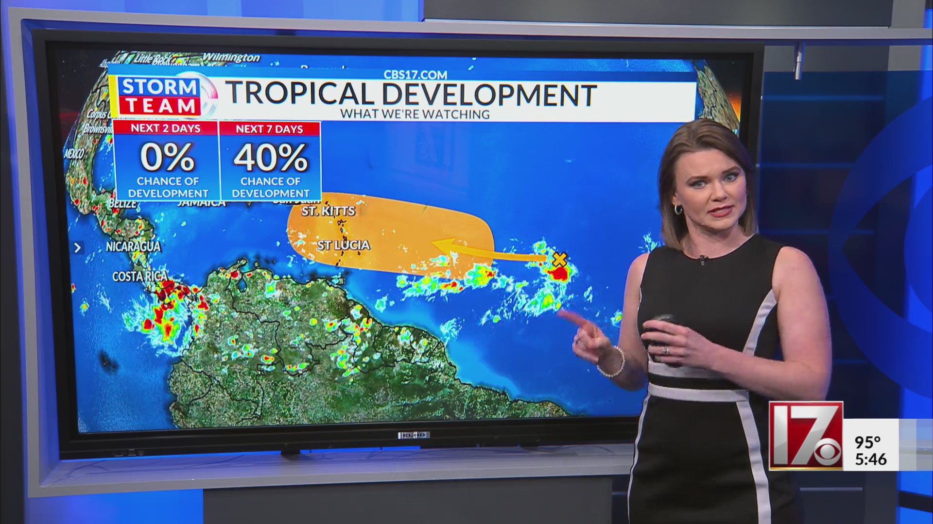Tropical developments the CBS 17 Storm Team is watching – CBS17.com