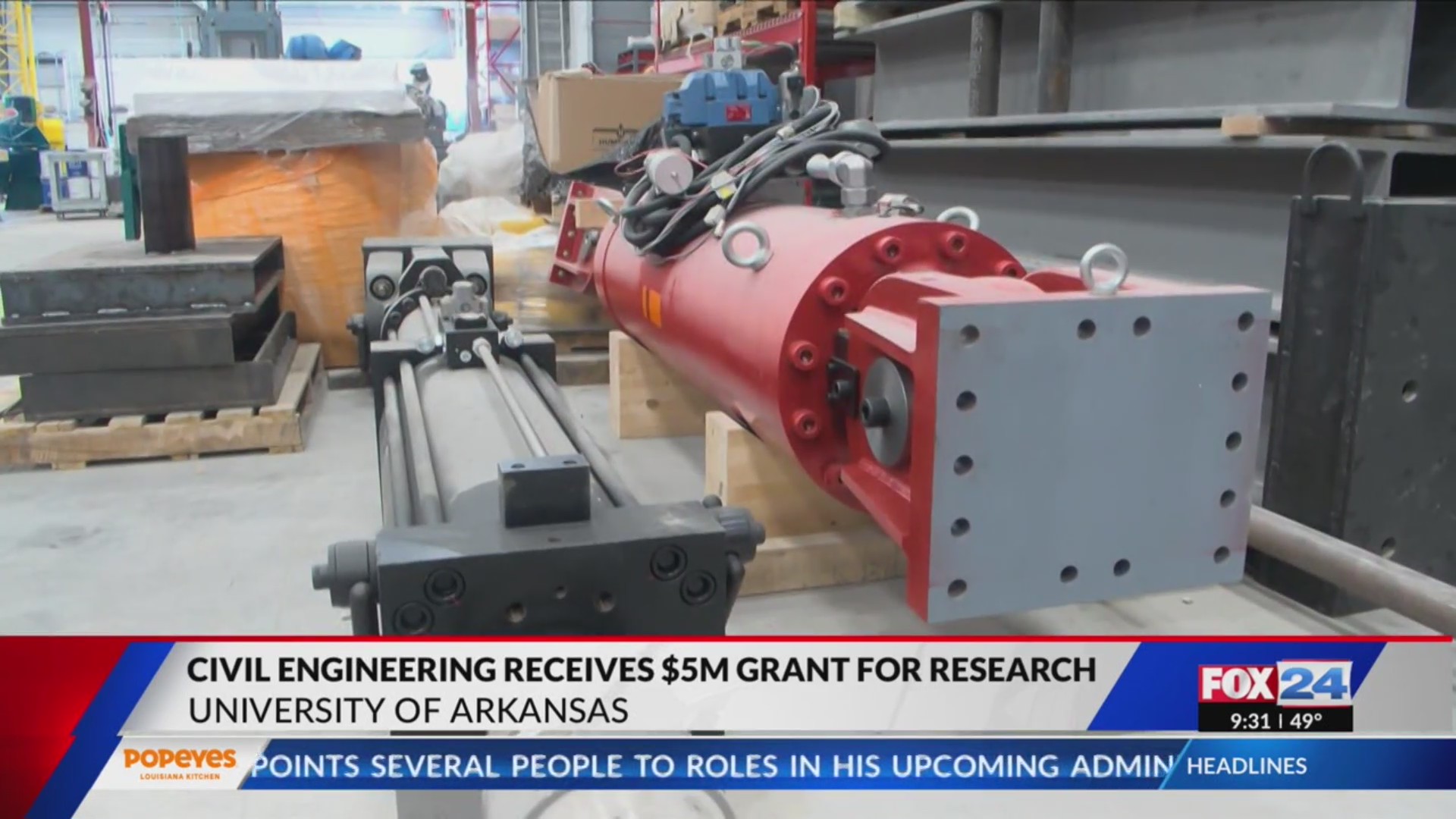 University of Arkansas Civil Engineering receives $5 million grant for ...