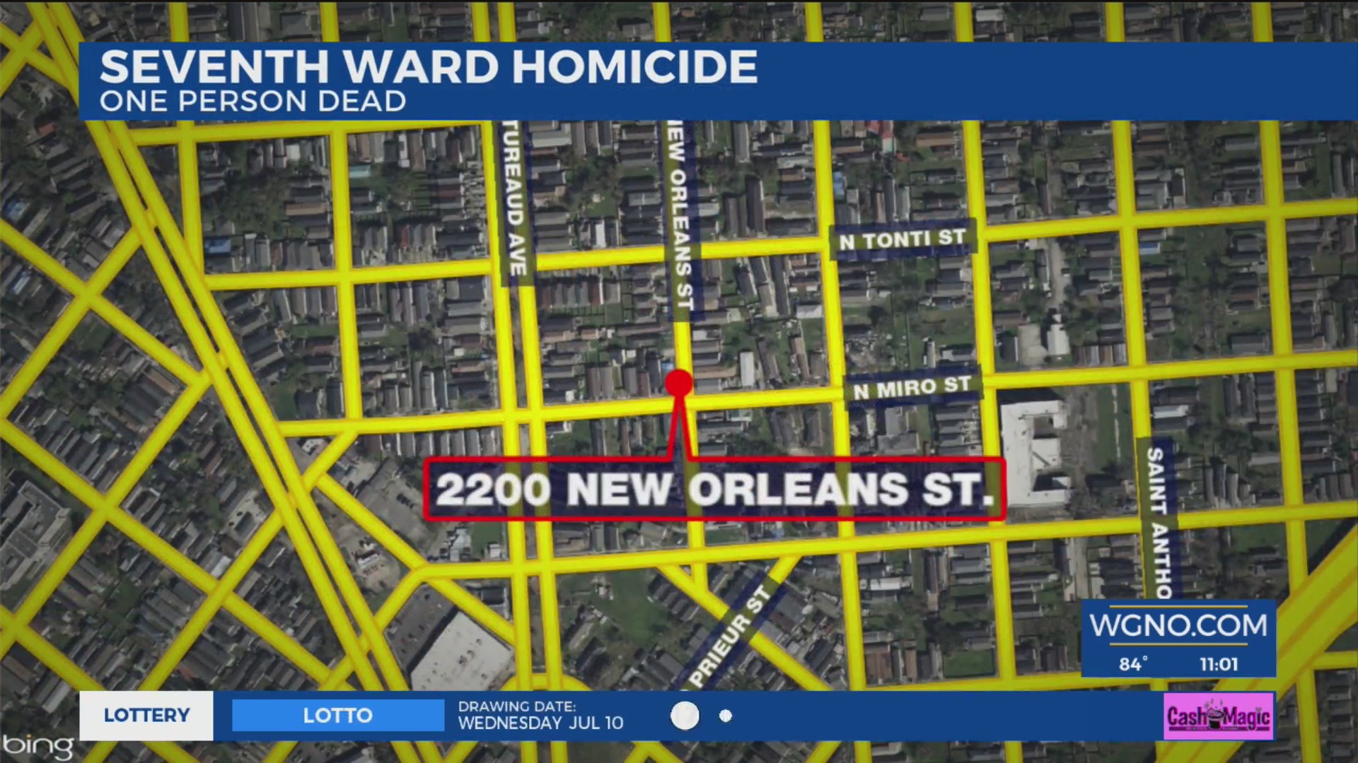 Man shot, killed overnight in Seventh Ward – WGNO