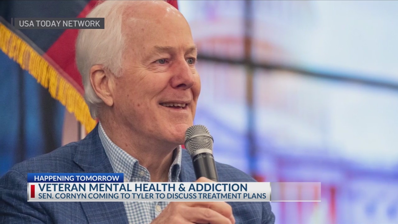 U.S. Sen. Cornyn to discuss veterans mental health care in Tyler – KETK ...