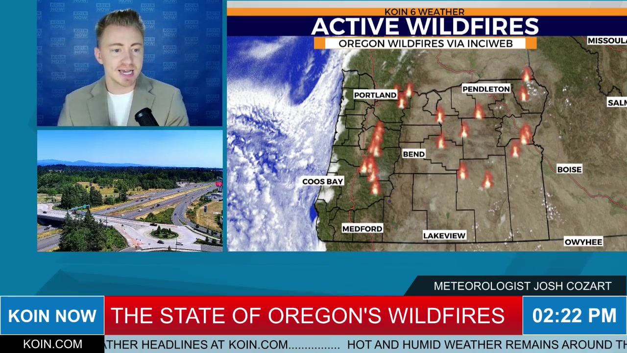 The status of Oregon’s wildfires – KOIN.com