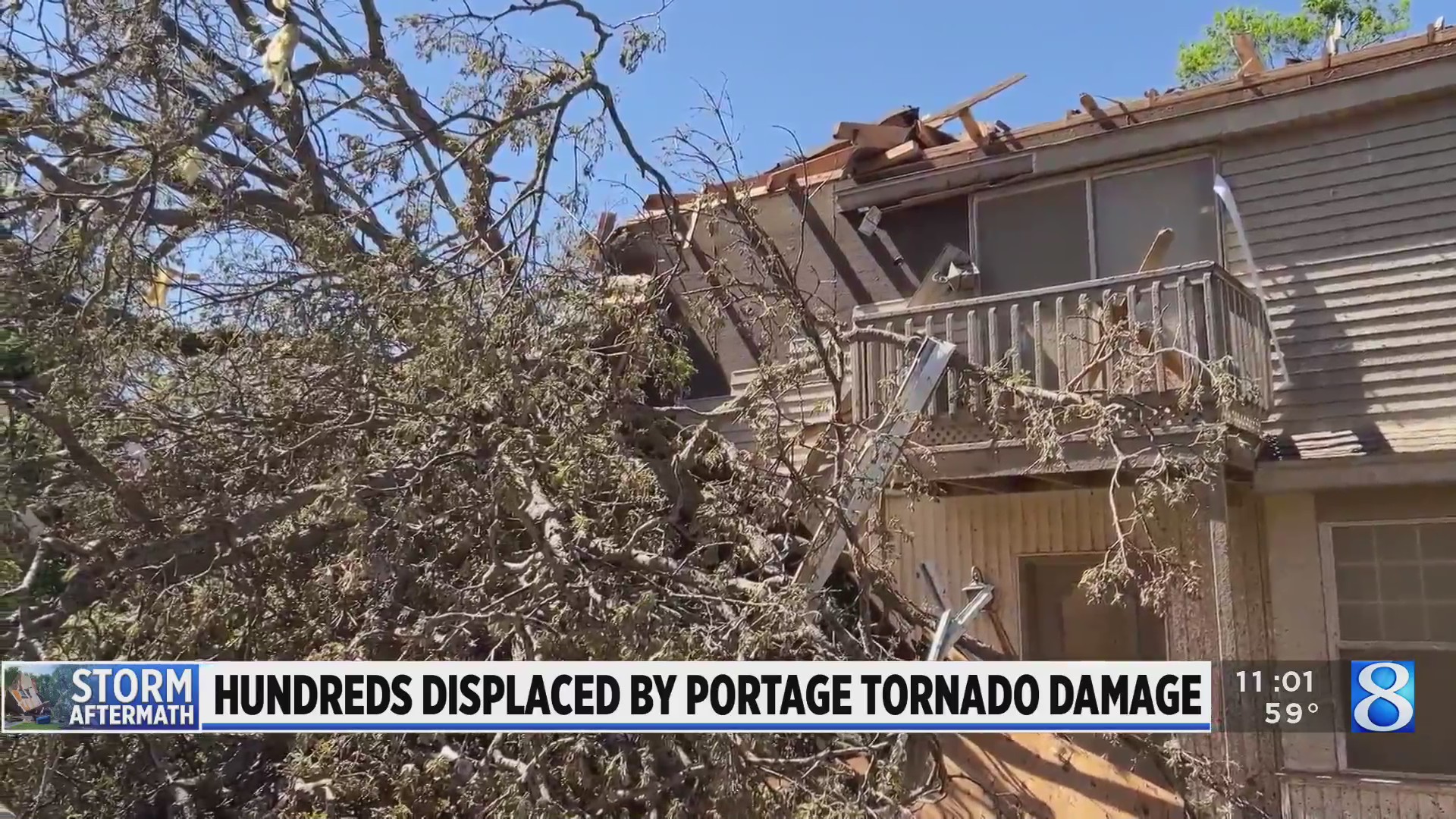 Many displaced after EF2 tornado in Portage – WOODTV.com