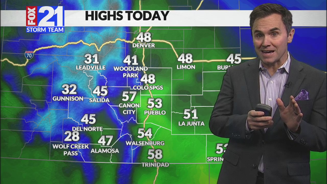 Storm Team Forecast – Thursday, January 2, 2025 – FOX21 News Colorado