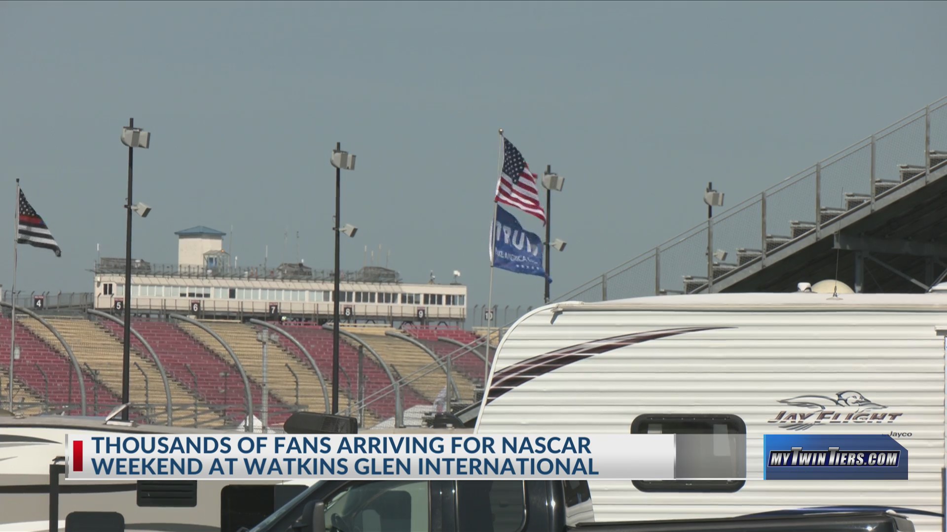 NASCAR fans arrive for weekend at the Glen – WRIC ABC 8News