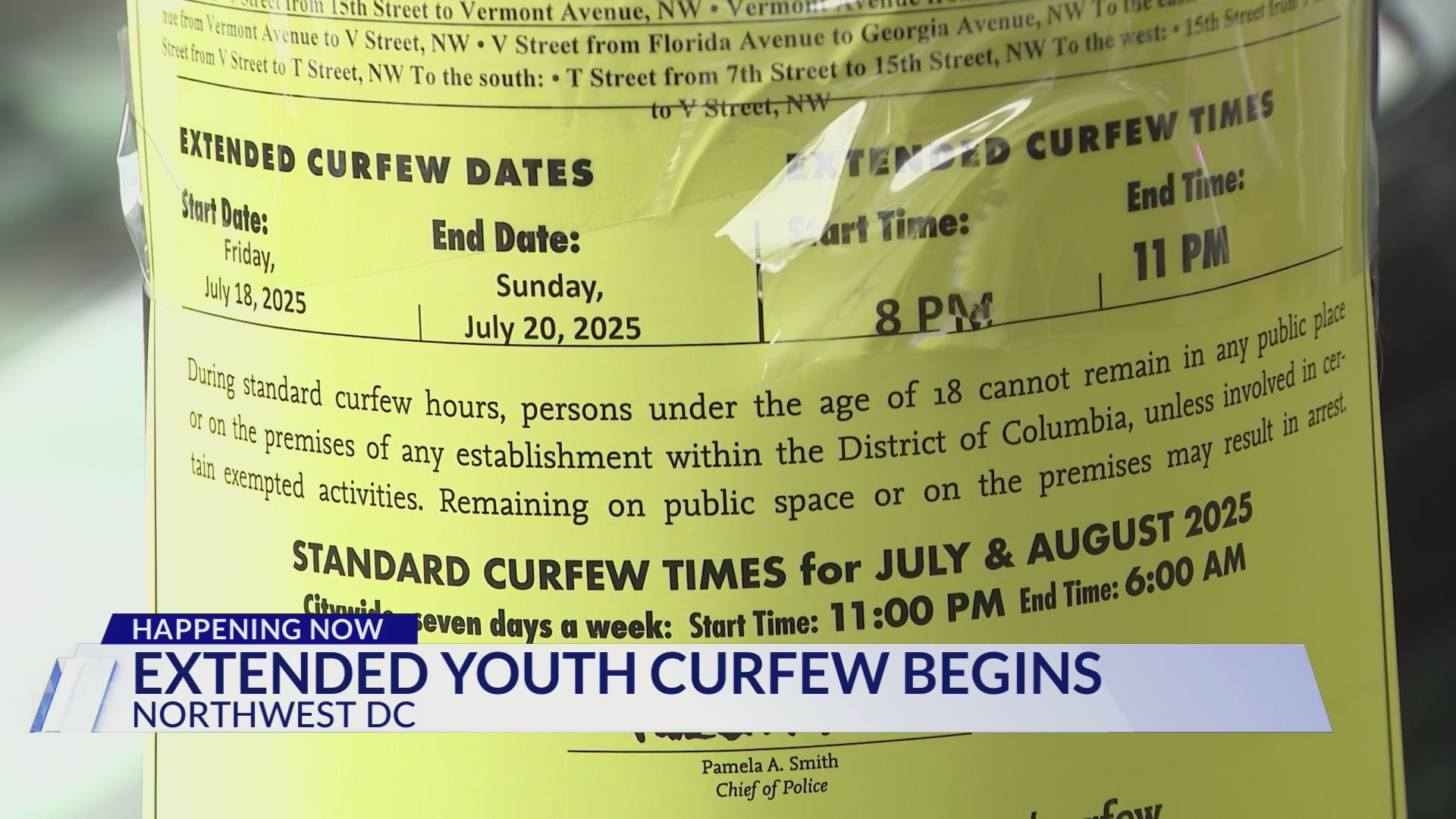 DC’s Juvenile Curfew Zone at U Street corridor begins – DC News Now ...