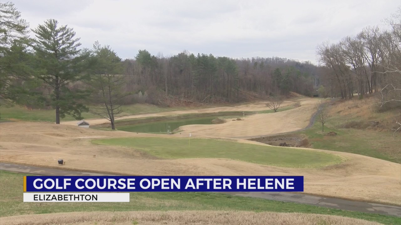 Elizabethton Golf Course reopens after Hurricane Helene cleanup – WJHL ...