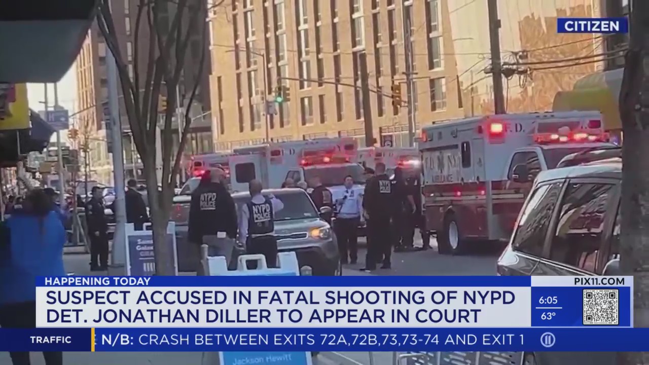 Suspect in fatal shooting of NYPD Detective Jonathan Diller to appear ...