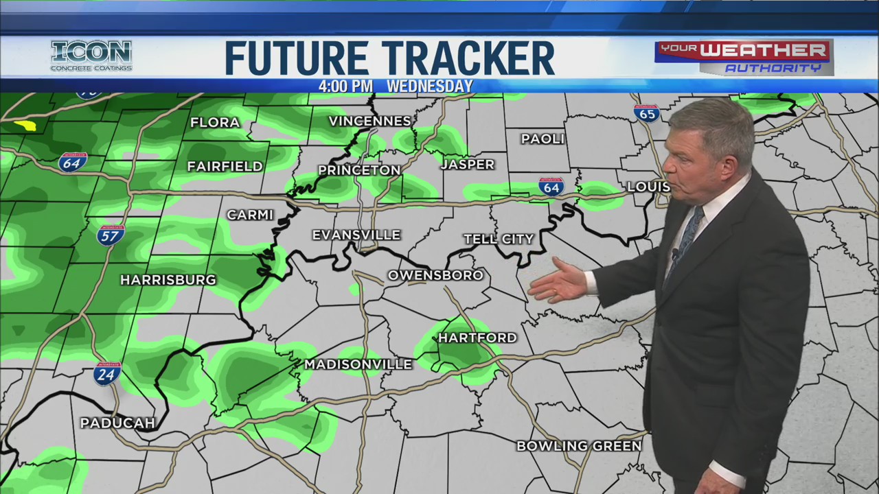 More Rain Later Wednesday – Eyewitness News (WEHT/WTVW)