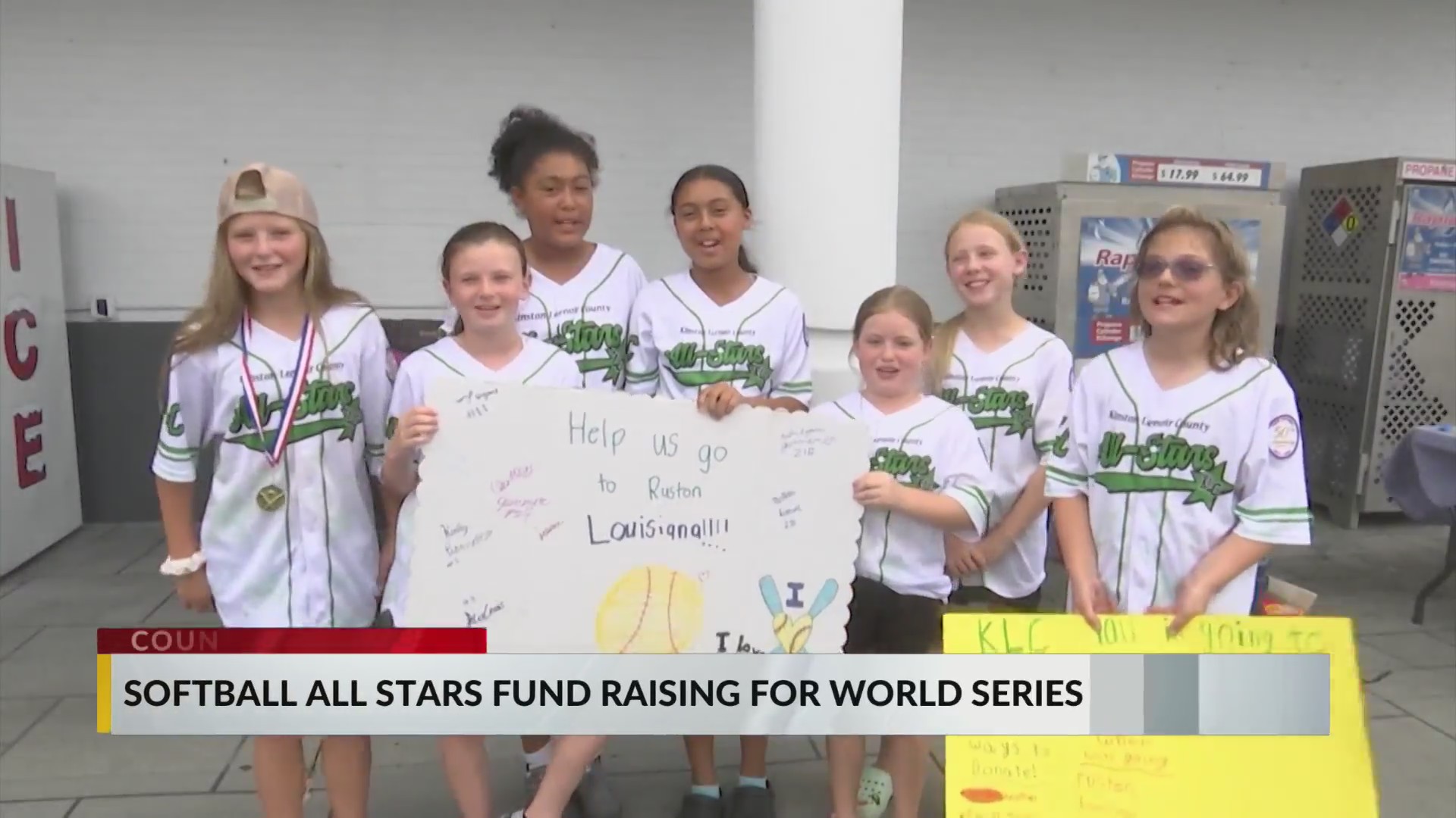 Kinston Lenoir 10U softball team fundraising for Dixie Youth World ...