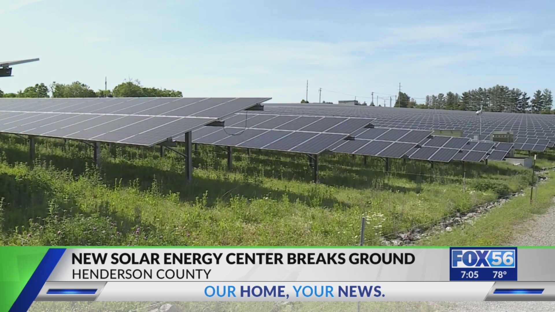 Officials break ground on new solar energy center in Henderson County ...