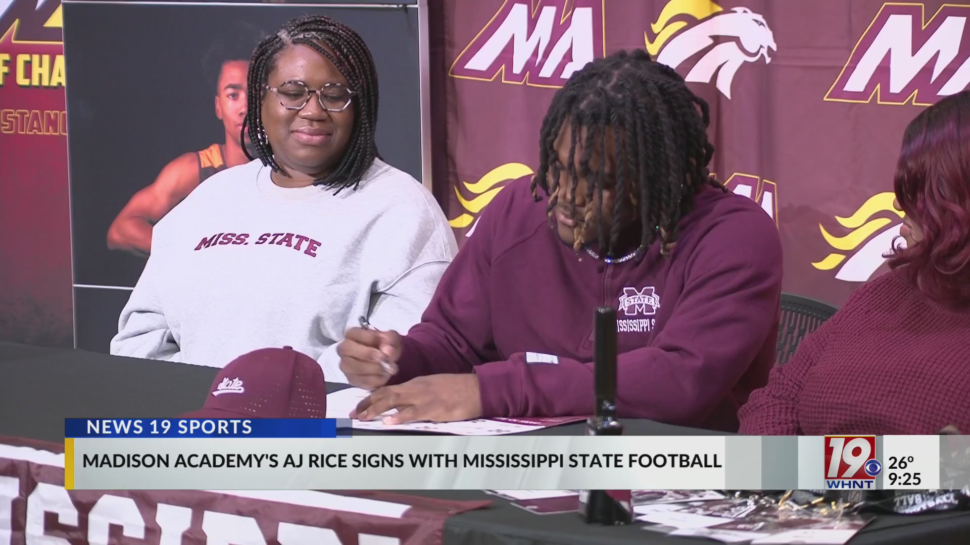 Madison Academy’s AJ Rice Signs With SEC football Program | Dec. 5 ...