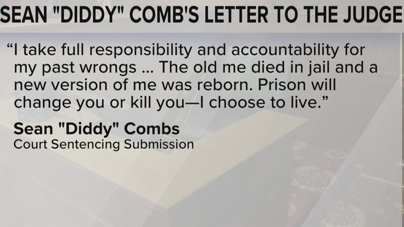 Diddy’s fellow inmates pen letters of support before his sentencing ...