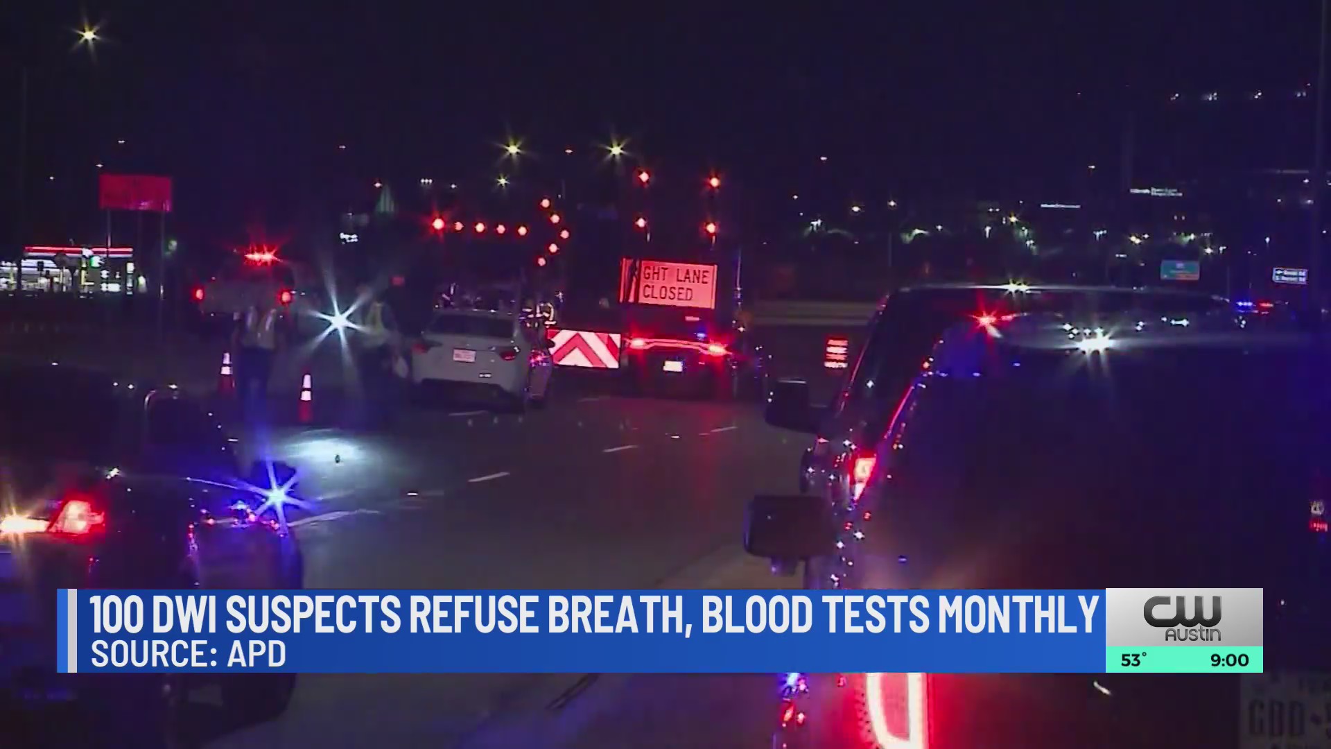 About 100 DWI suspects refuse blood, breath tests per month, APD says ...