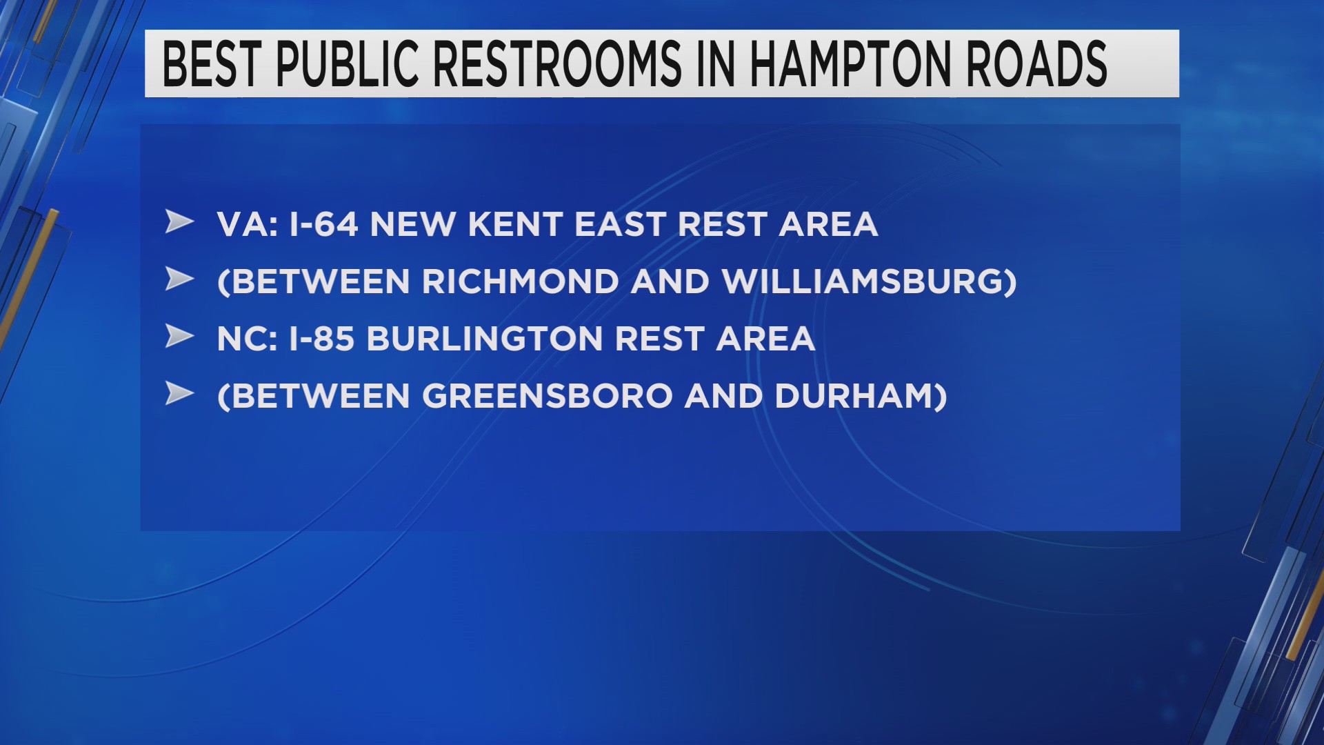Virginia public restroom ranked among best in the nation – WAVY.com