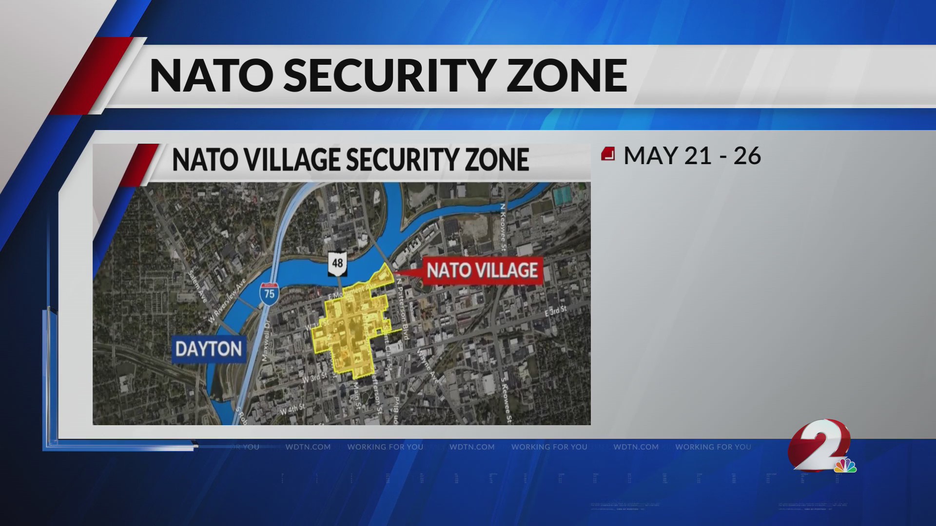 NATO Village Security Zone to run May 21-26 – WDTN.com