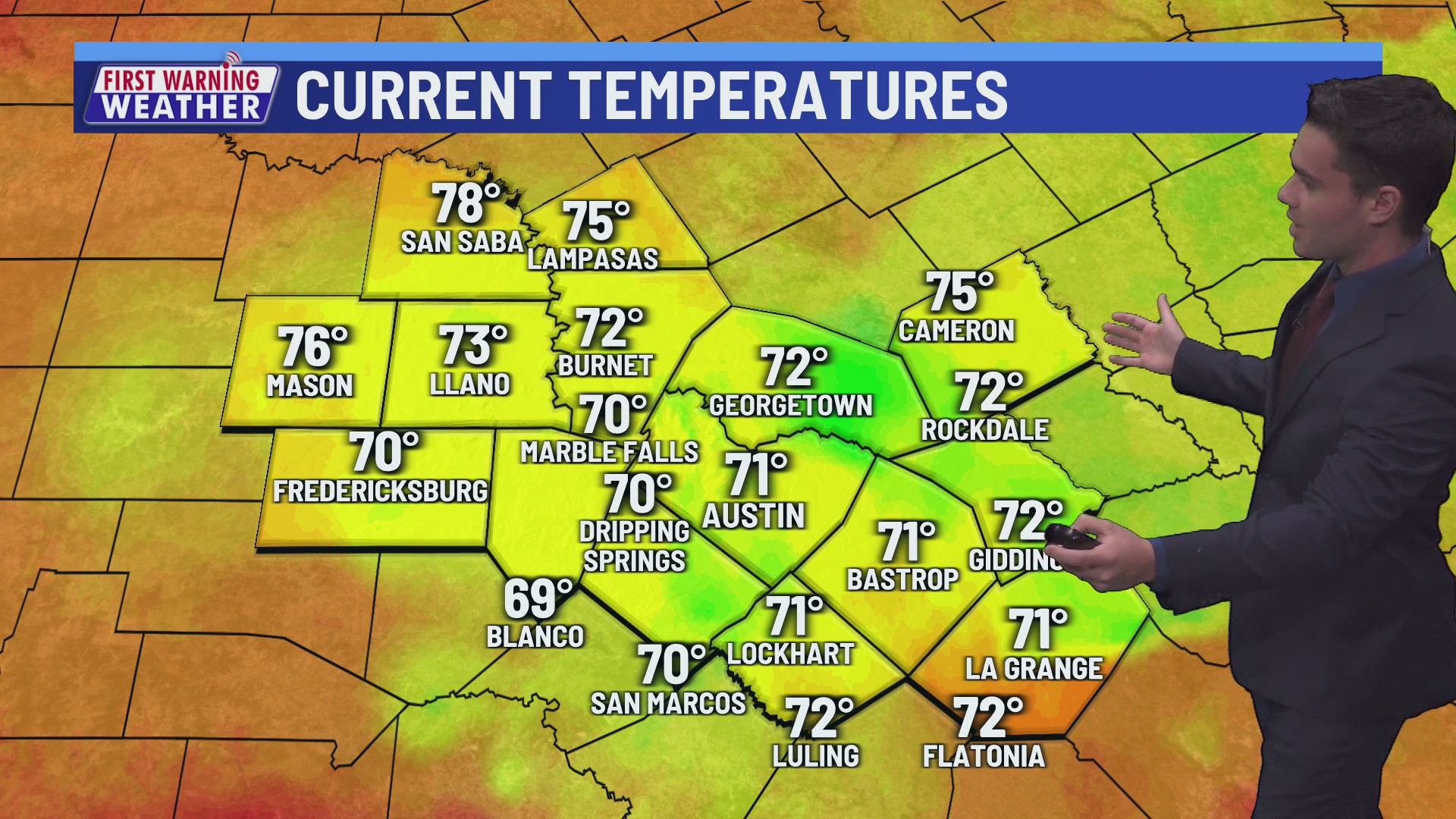 First Warning Weather Evening Forecast with Meteorologist Tommy House ...