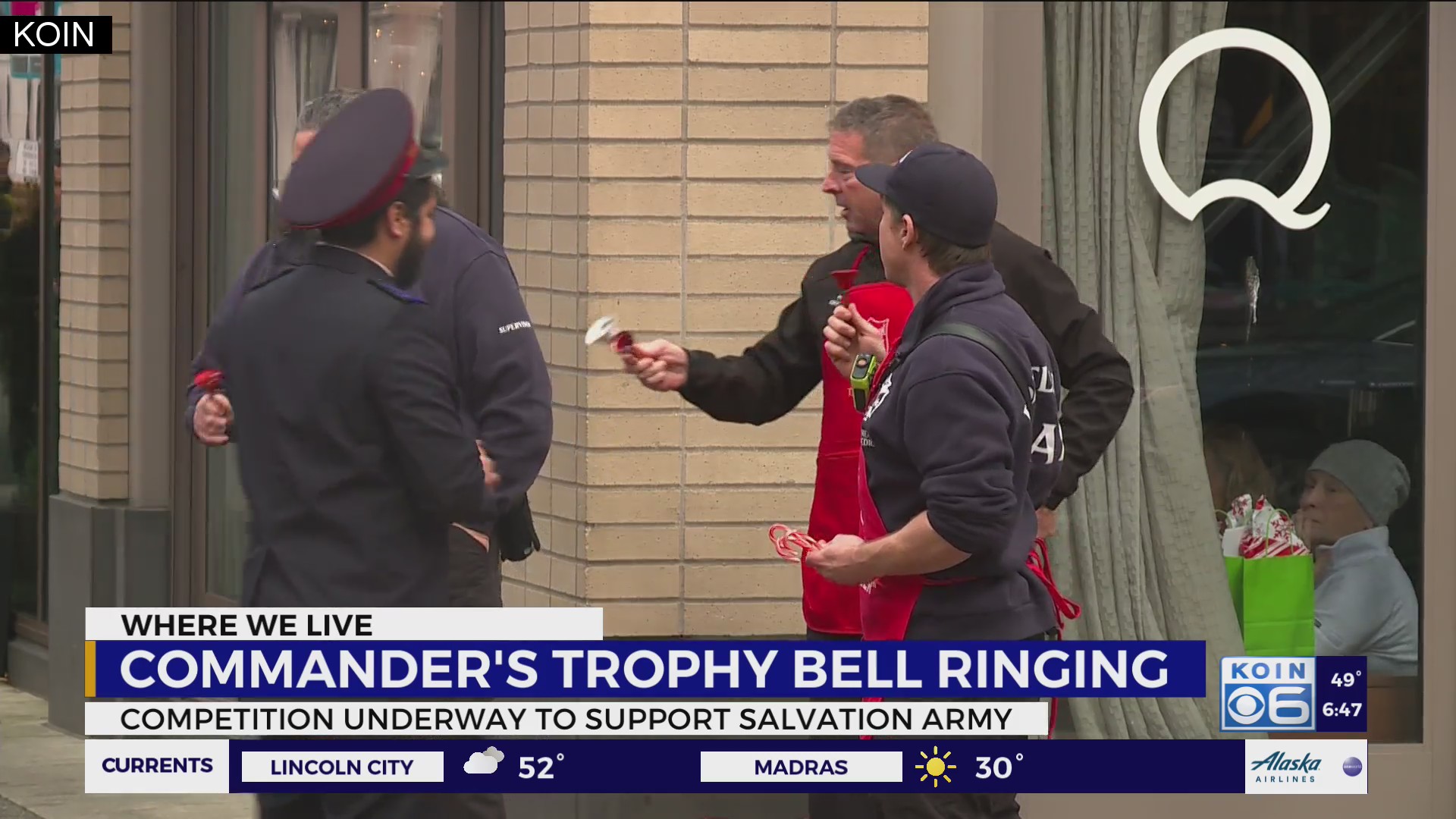 Salvation Army Bell Ringing Competition – KOIN.com
