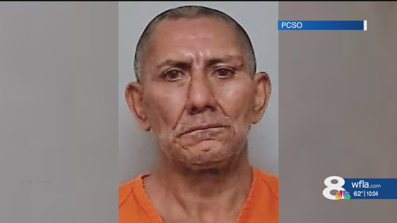 Man arrested in Polk County, accused of trying to bite, kick deputies ...