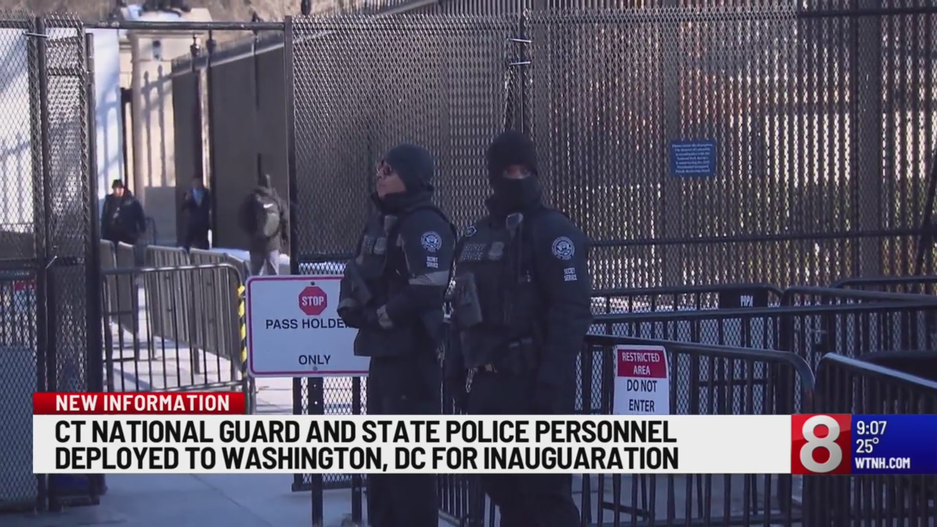 Connecticut National Guard, state police deployed to presidential ...