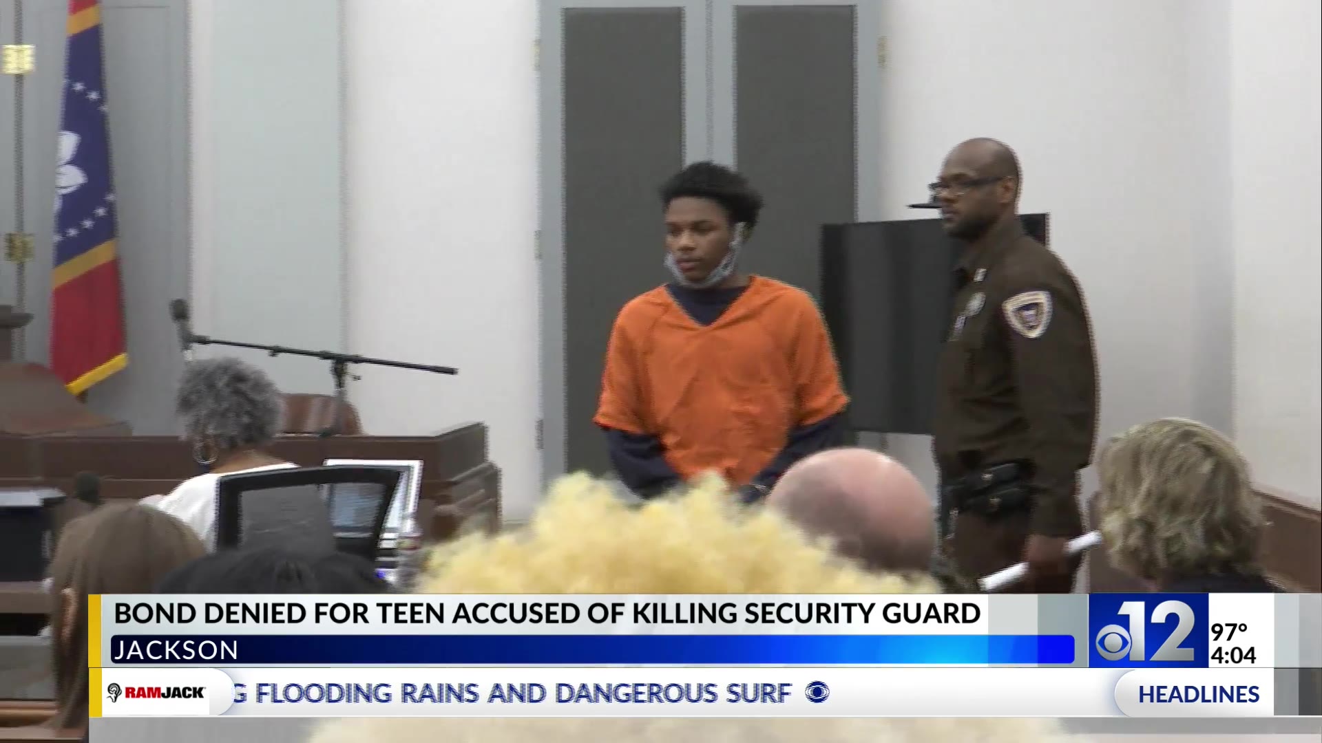 Bond denied for teen accused of killing Jackson security guard – WJTV