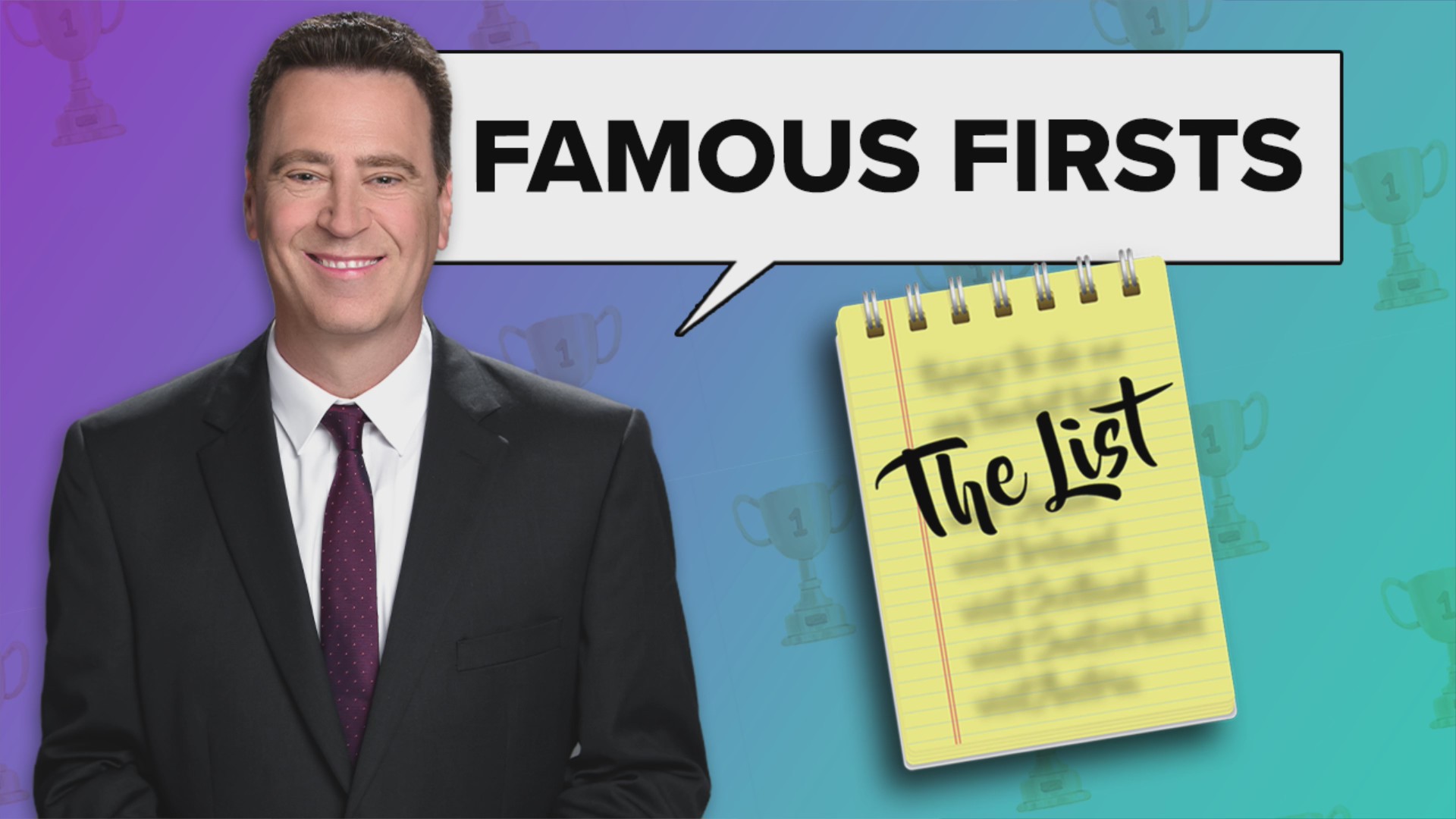 The List: Famous Firsts – WGN-TV