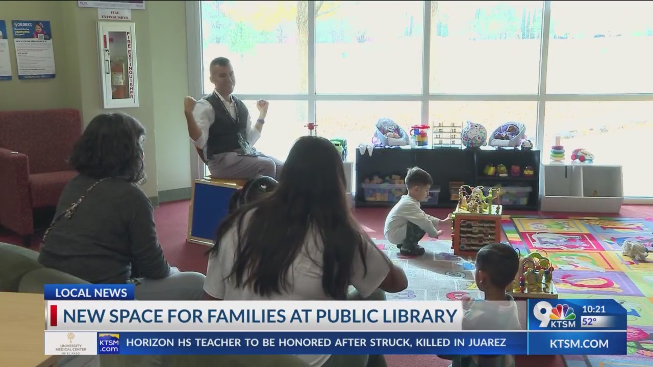 El Paso Public Libraries unveils new space for families at far East EP ...