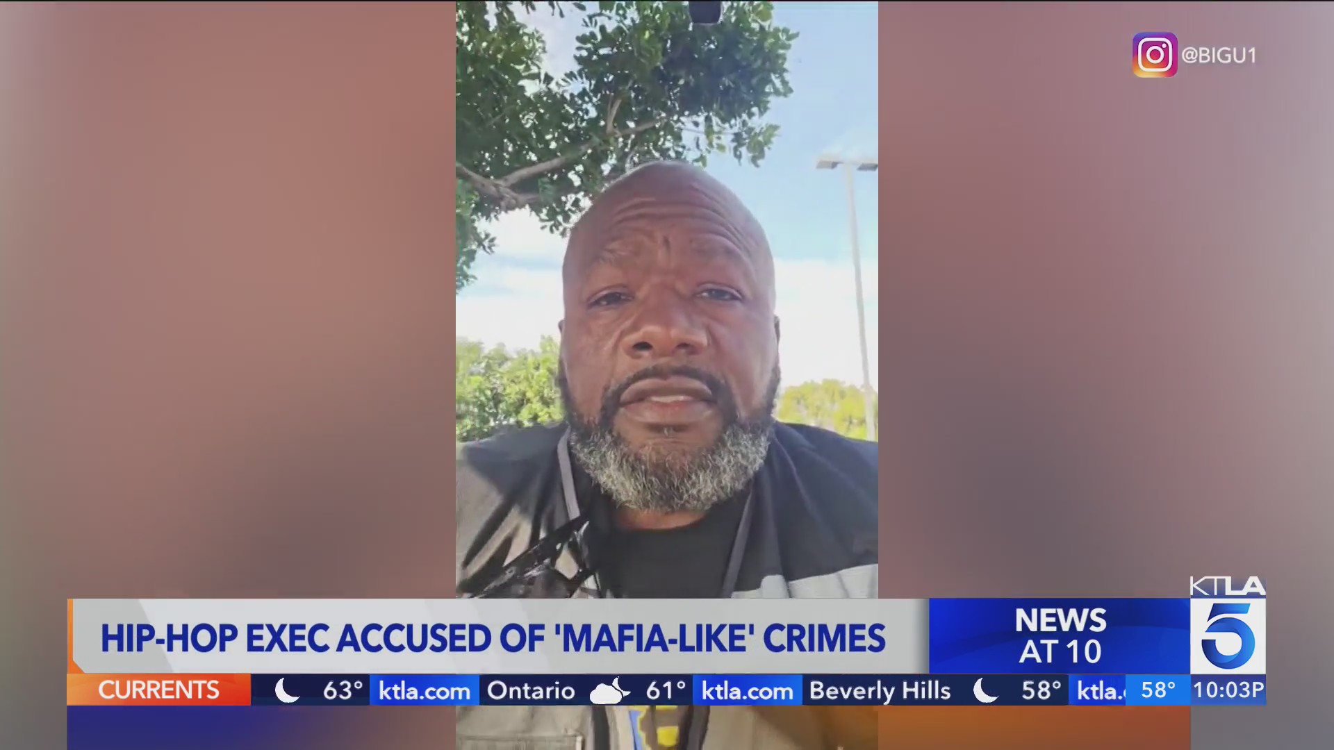 L.A. hip-hop executive accused of mafia-like crimes – KTLA
