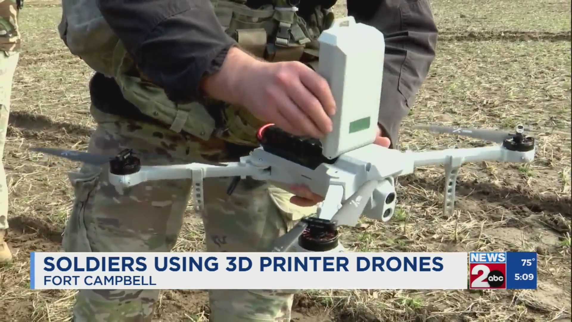 Fort Campbell soldiers use 3D printed drones – WKRN News 2