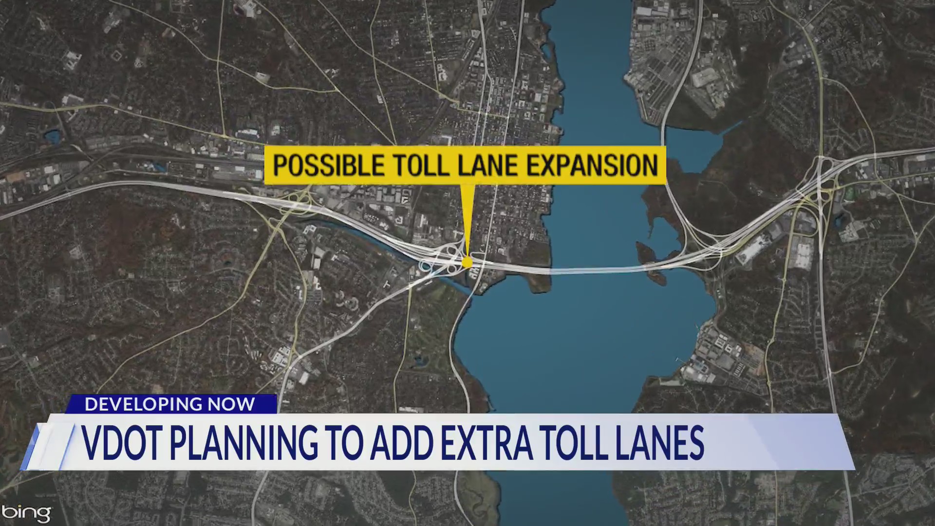 VDOT planning to add toll lanes on I-495 across Woodrow Wilson Bridge ...
