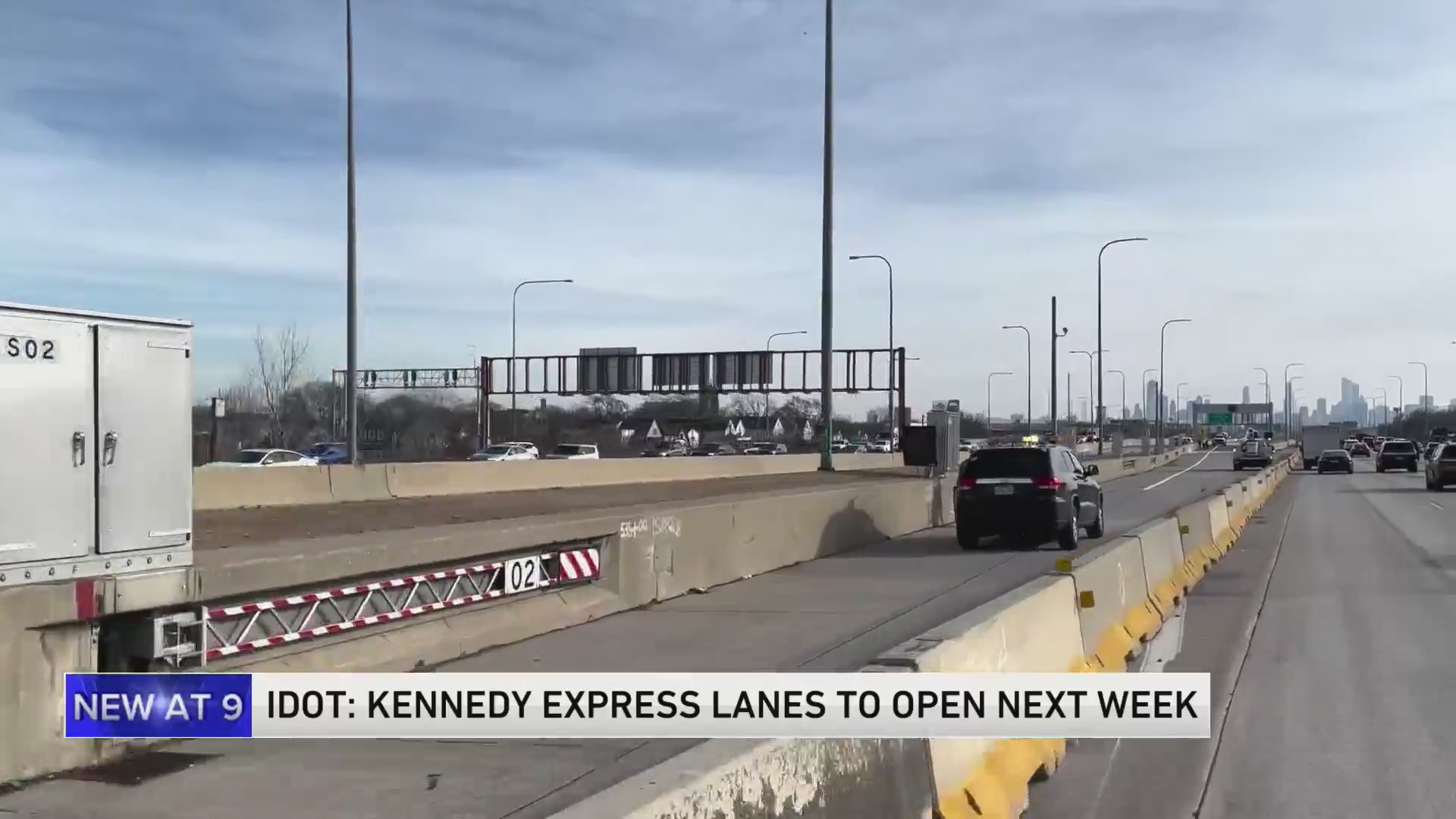 Kennedy Expressway’s reversible lanes could open as soon as Monday ...