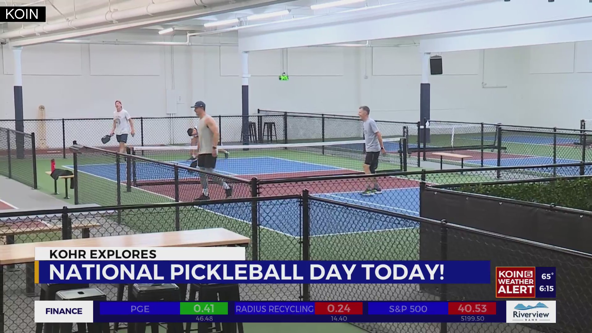 Kohr Explores: Celebrating National Pickleball Day in Portland – KOIN.com