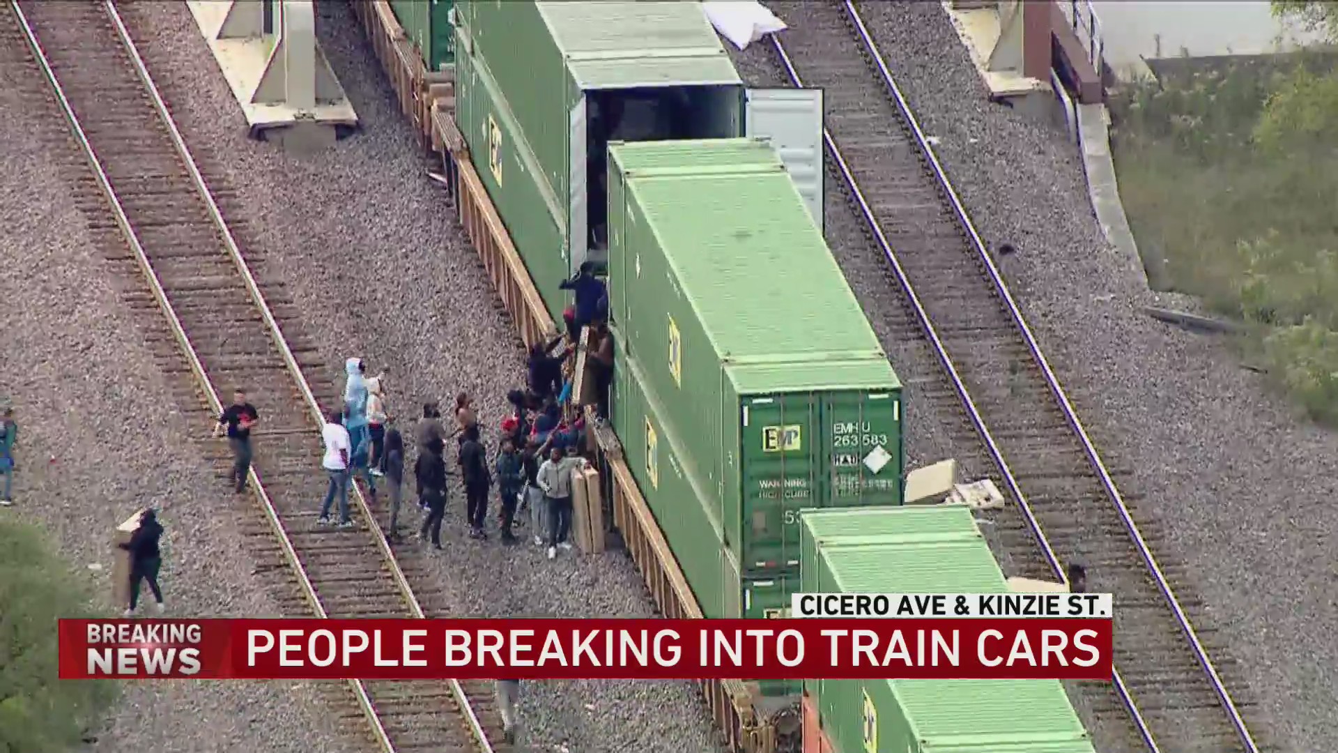 Arrest made in apparent train heist on West Side – WGN-TV