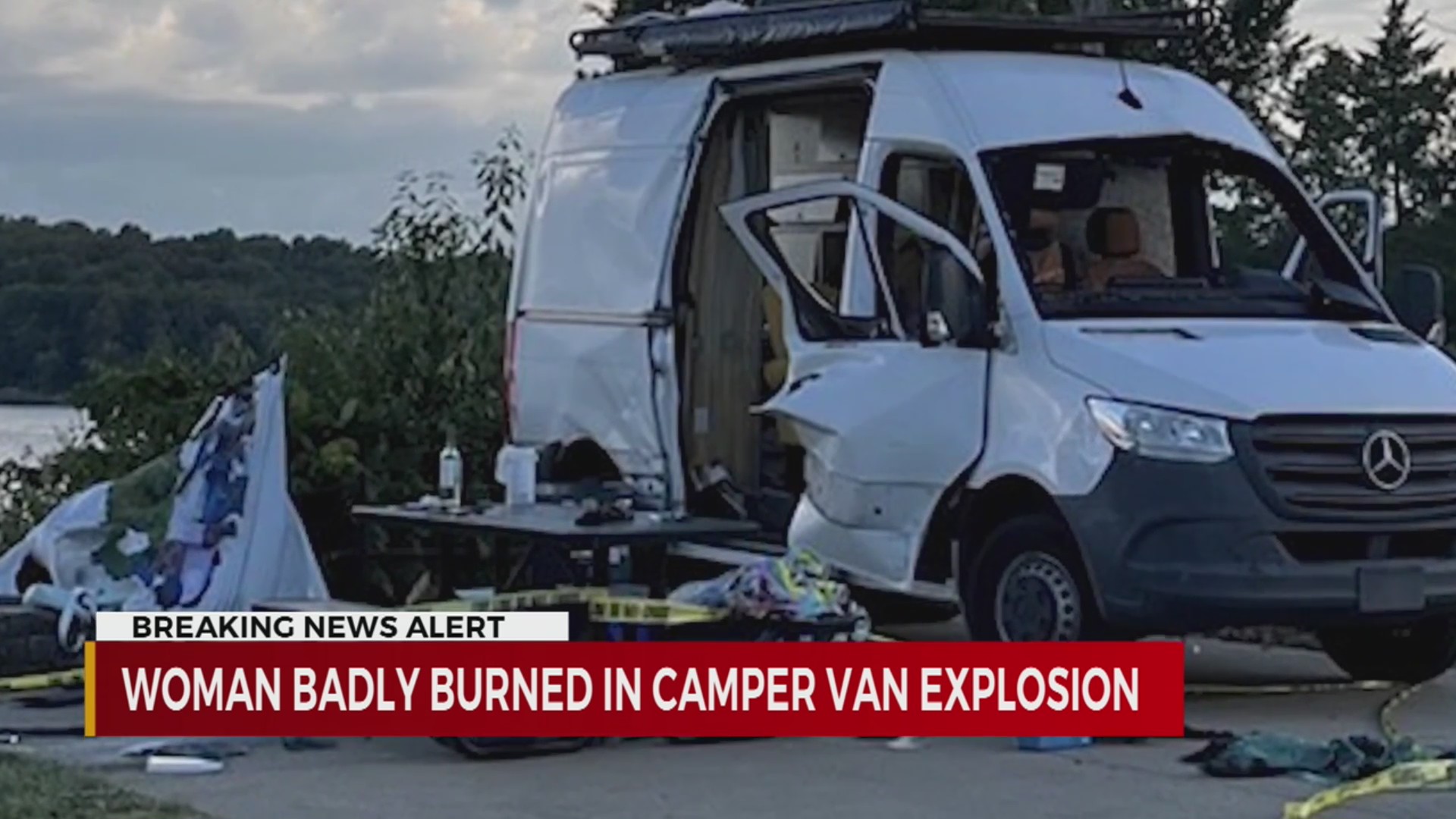 Memphis woman badly burned in camper van explosion – WKRN News 2