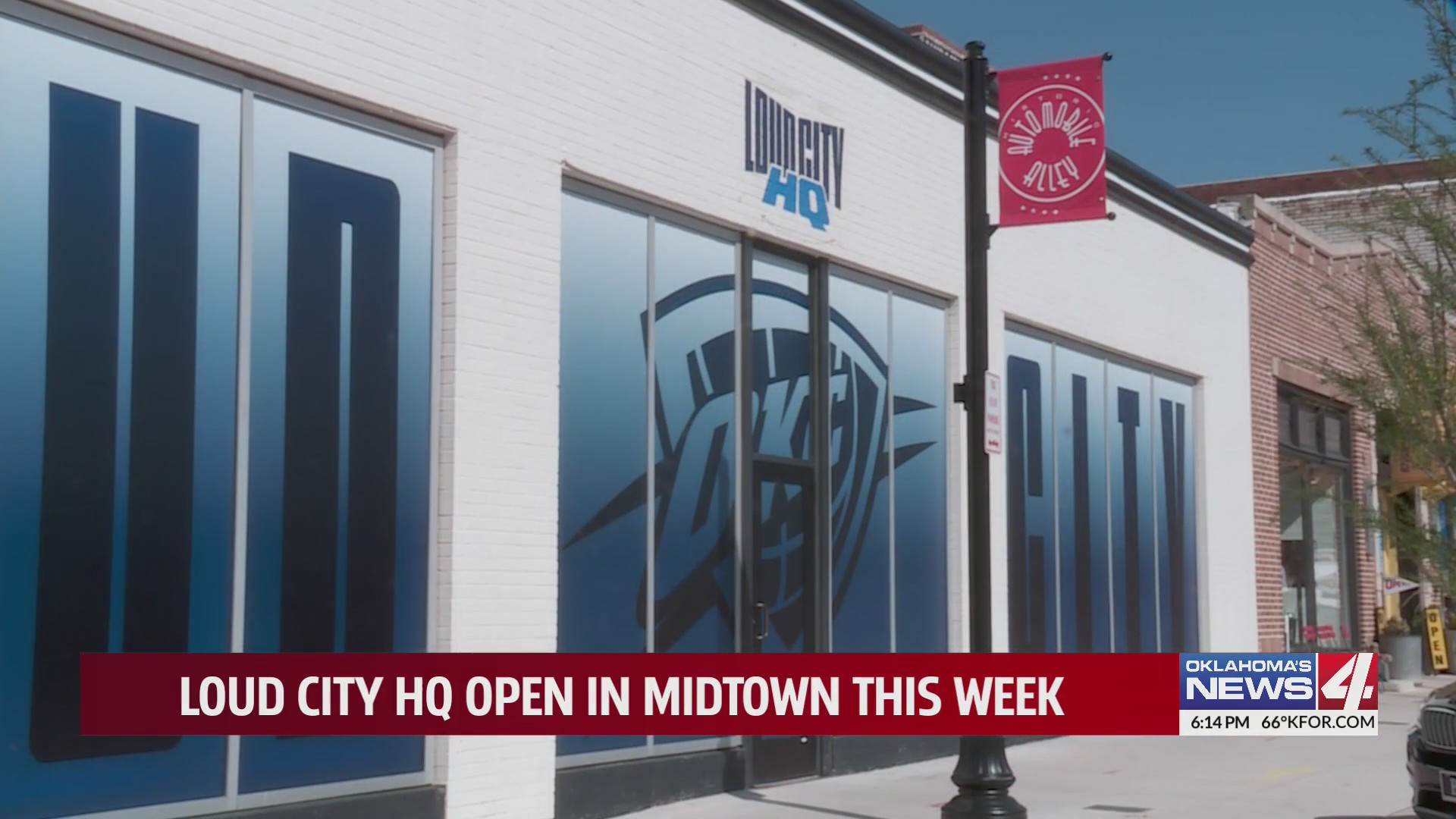Loud City HQ open in Midtown this week – KFOR.com Oklahoma City