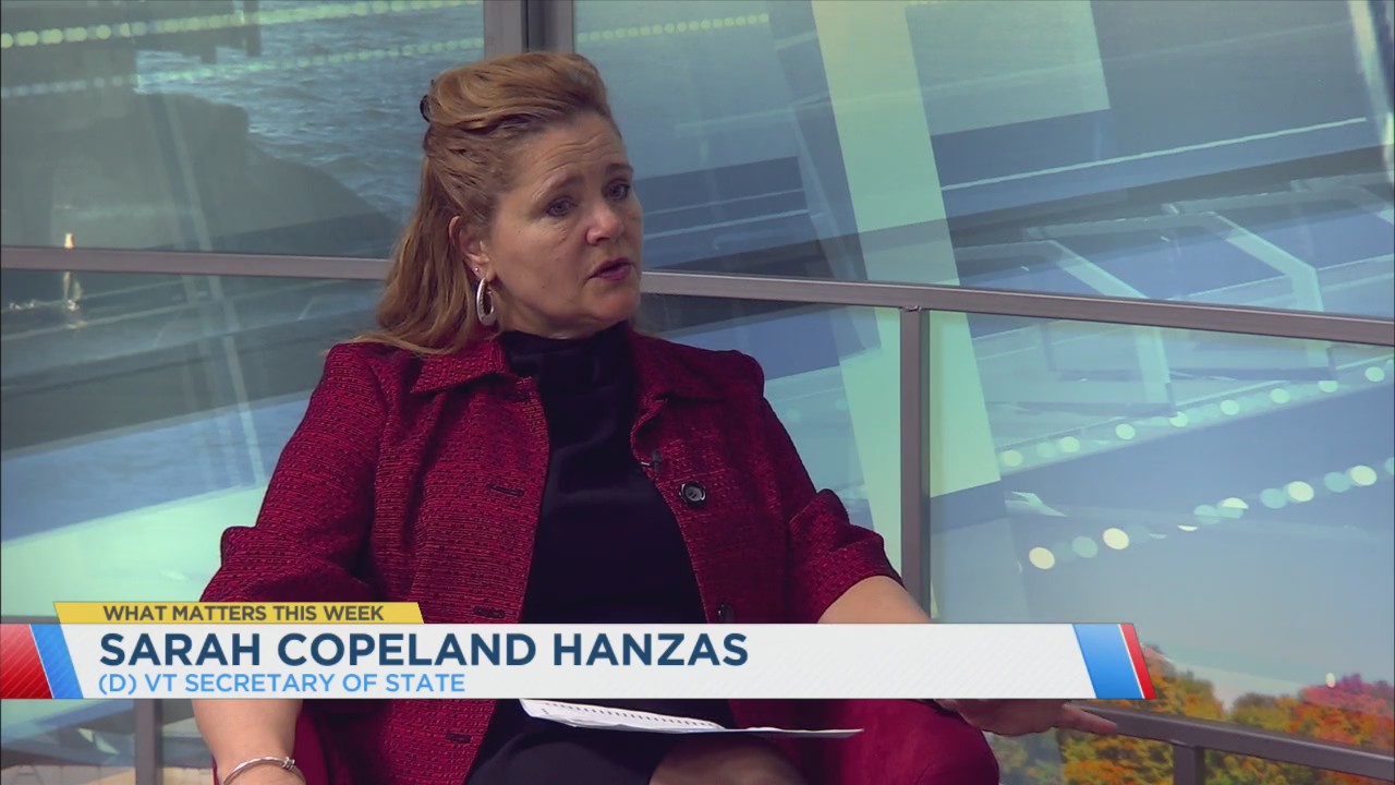 What Matters This Week: Secretary of State Sarah Copeland Hanzas ...