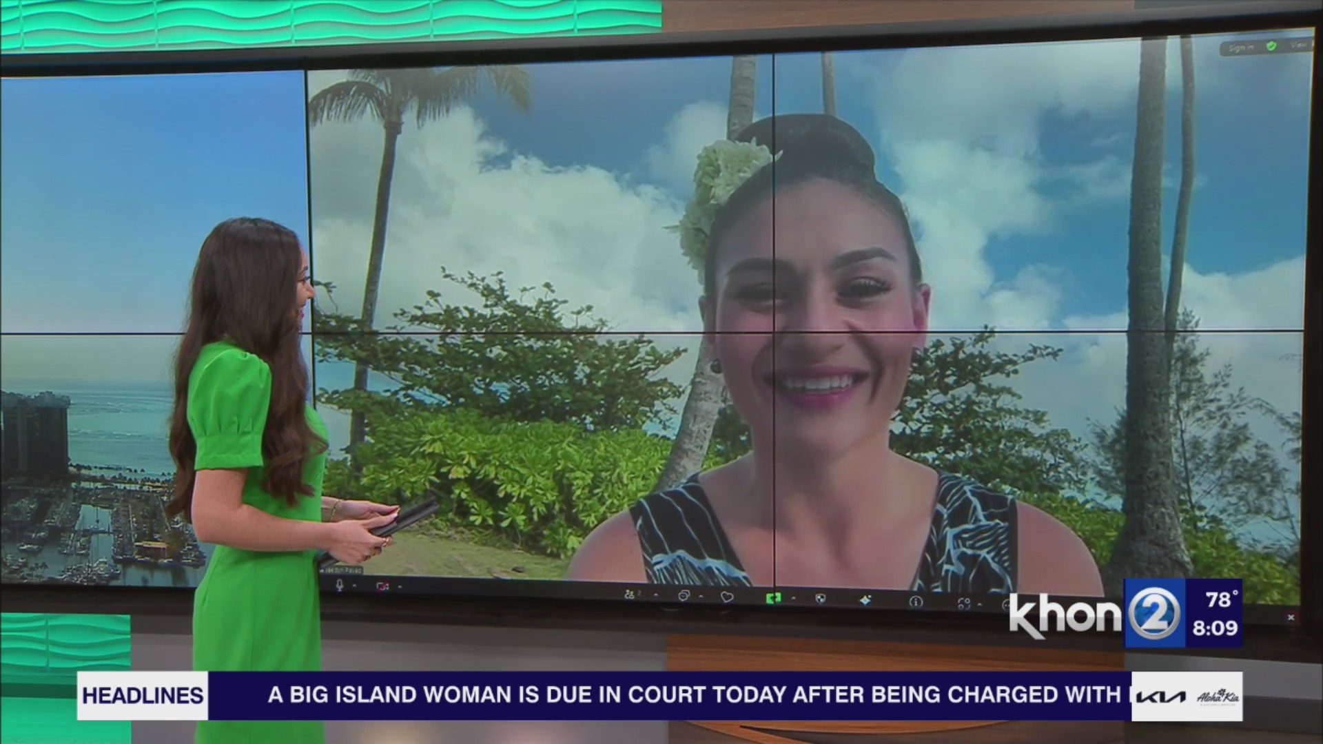 Welcoming Miss Aloha Hula 2025 Jaedyn Janae Puahaulani Pavao – KHON2