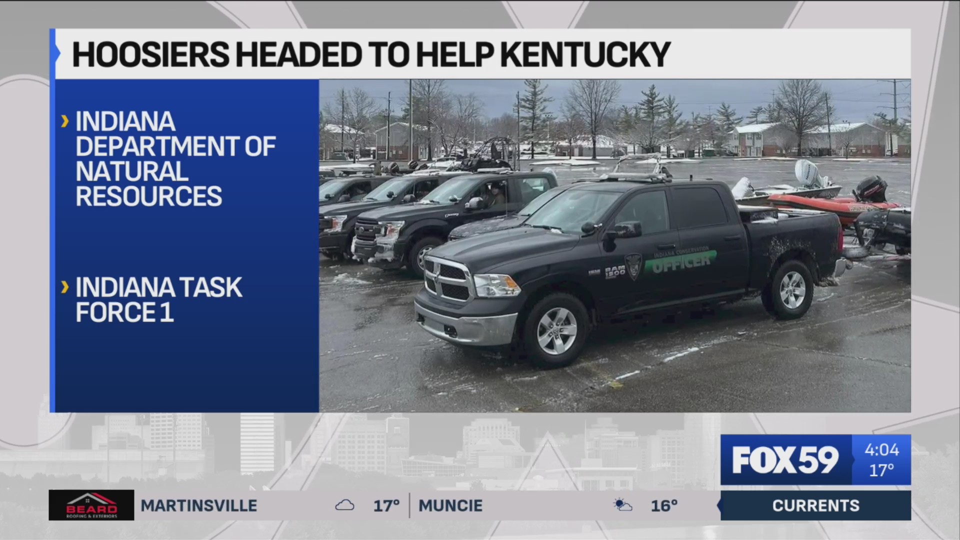 Indiana Task Force 1 dispatched to Kentucky to assist with flood relief ...