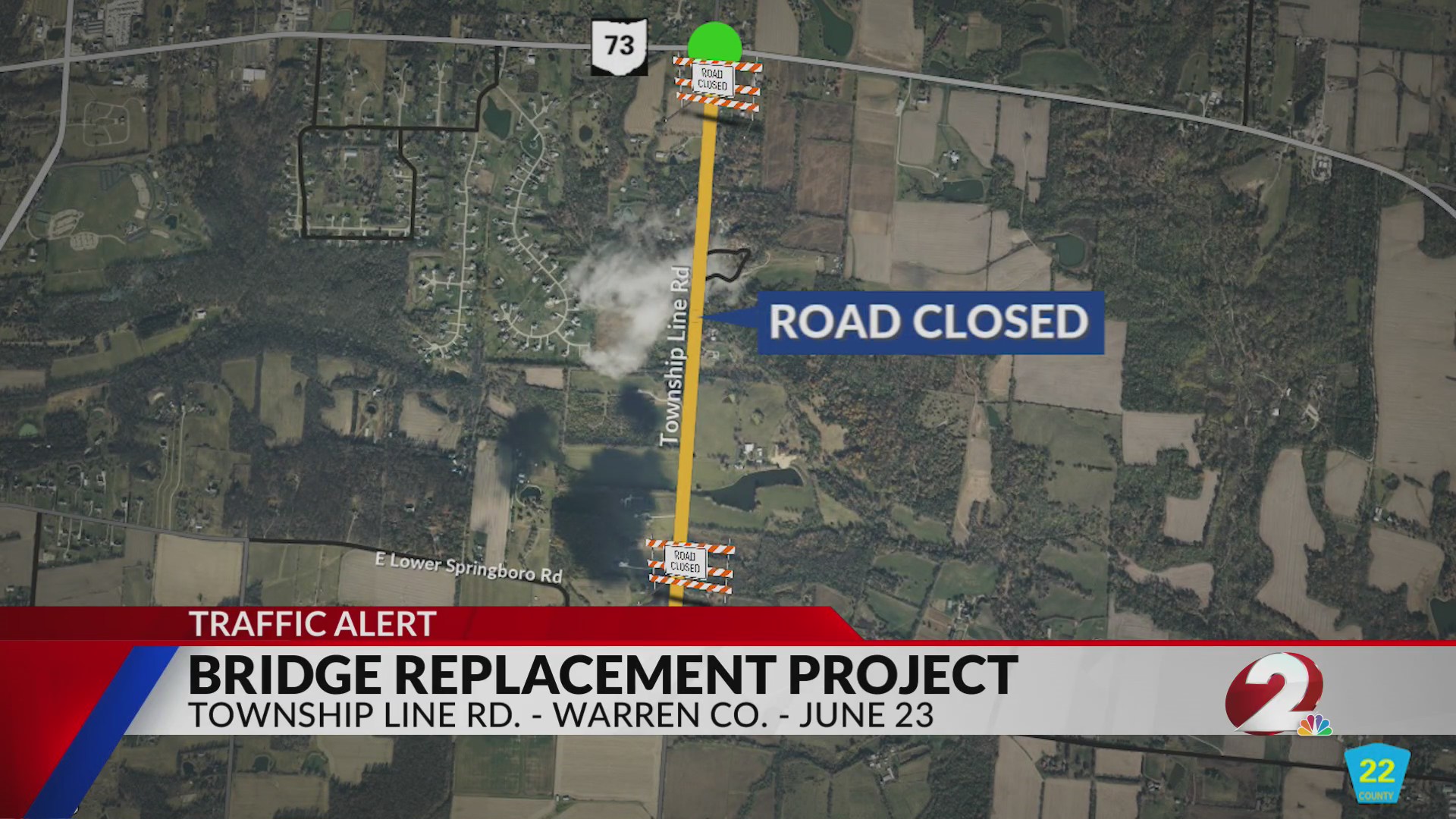 Bridge replacement project to begin in Warren County on June 23 – WDTN.com