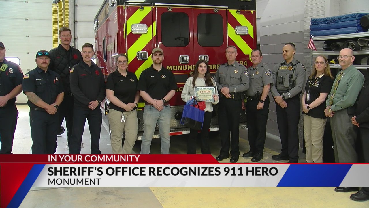 Teen awarded 911 Hero Award for bravery – FOX21 News Colorado