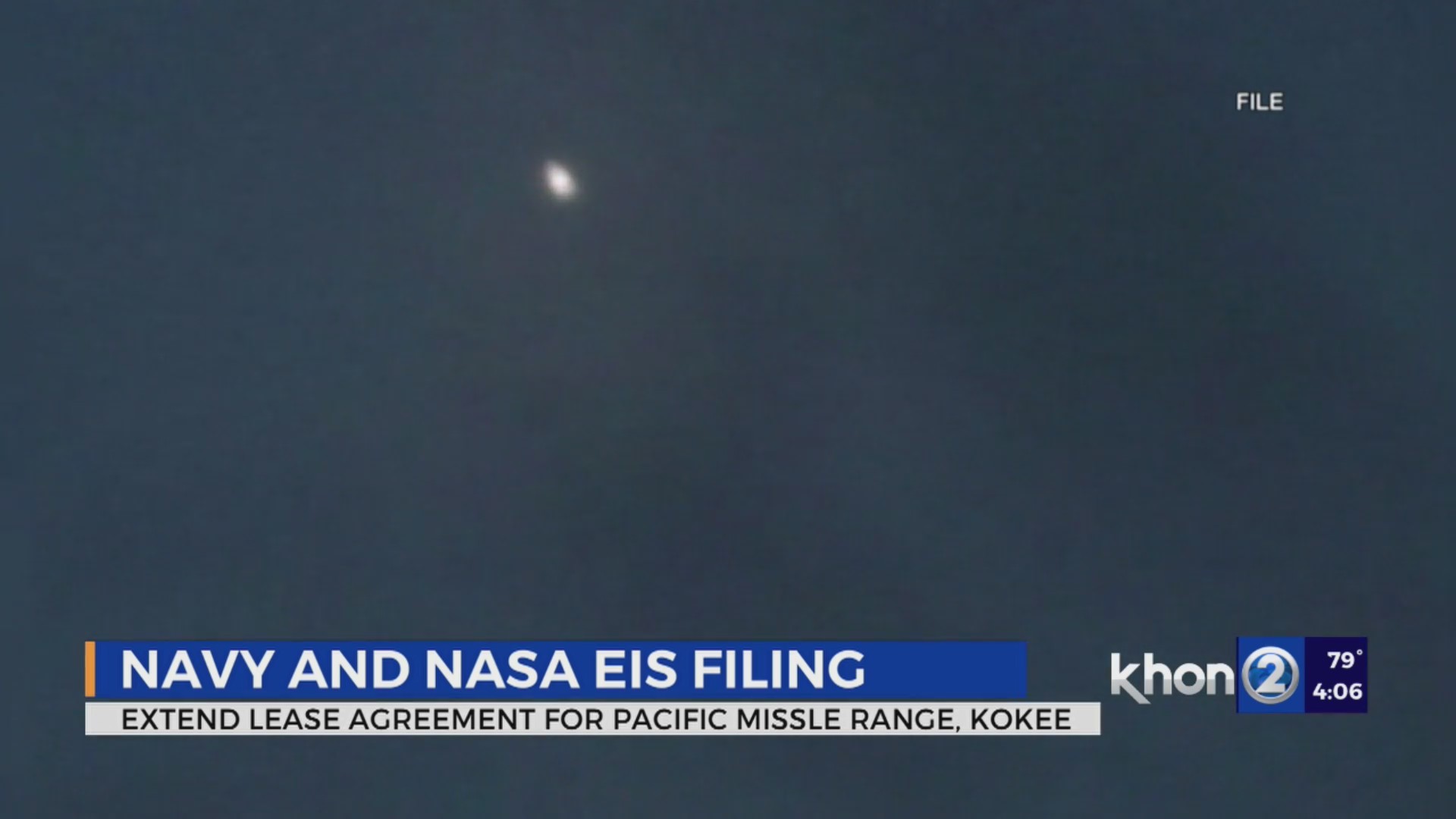 Community input sought on Navy, NASA EIS – KHON2
