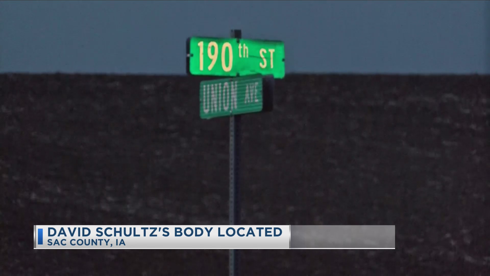 David Schultz’s Body Located – WFLA