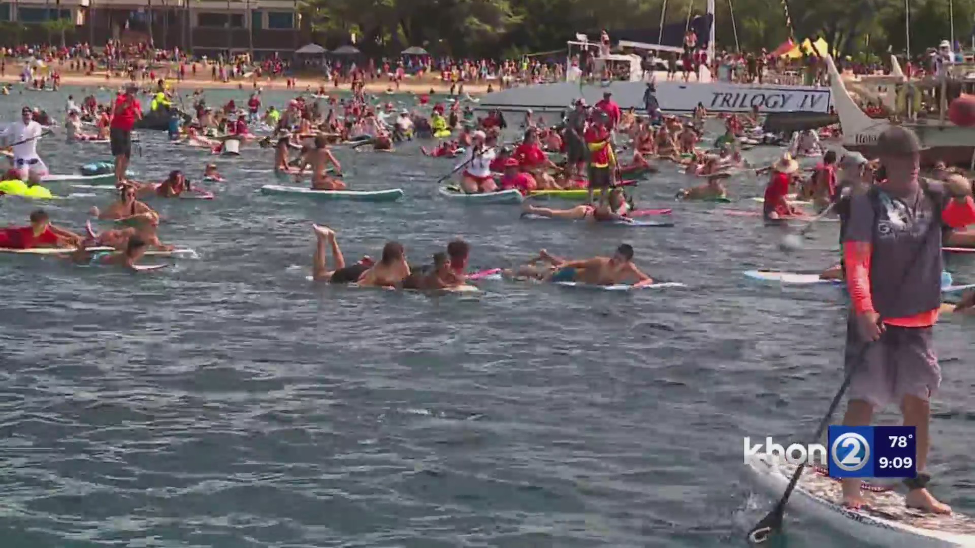 Remember Lahaina fires with second annual paddle-out – KHON2