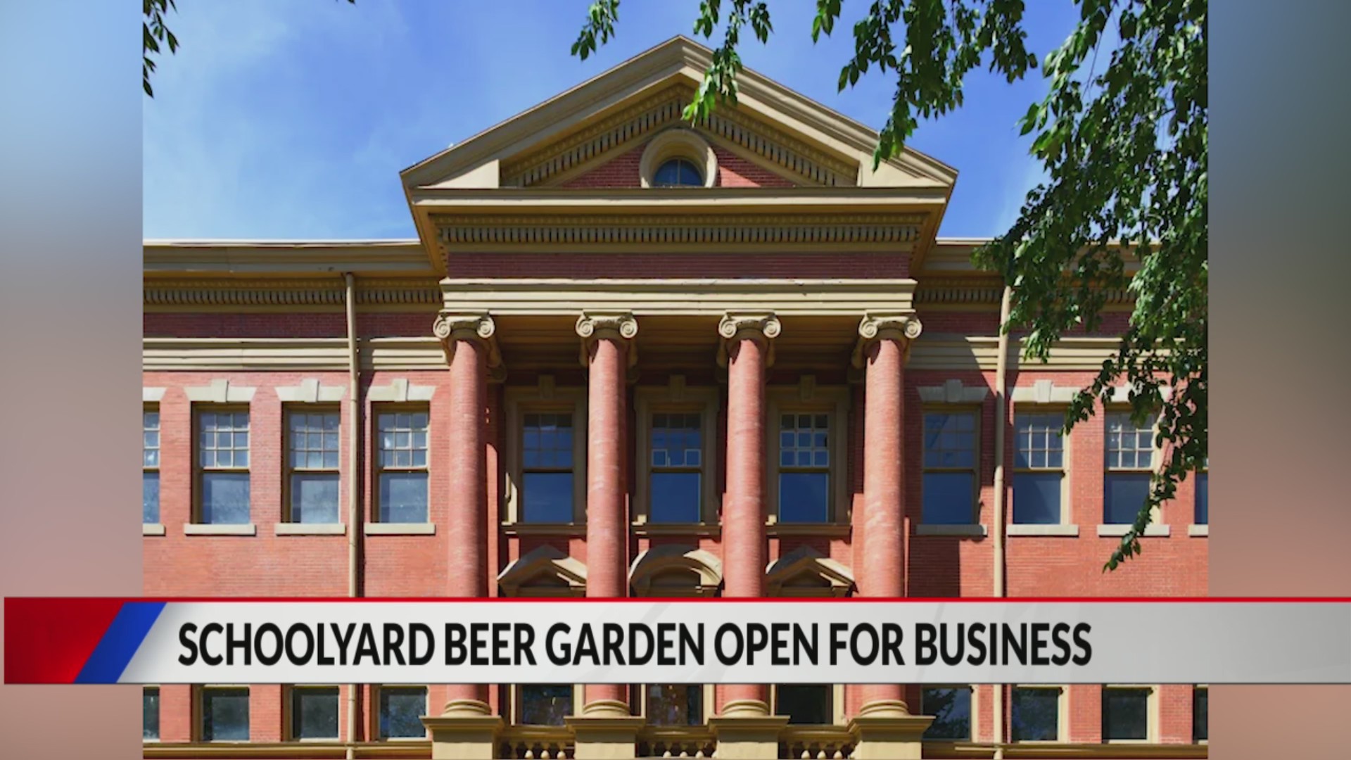 New beer garden opens in historic former elementary school – FOX31 Denver
