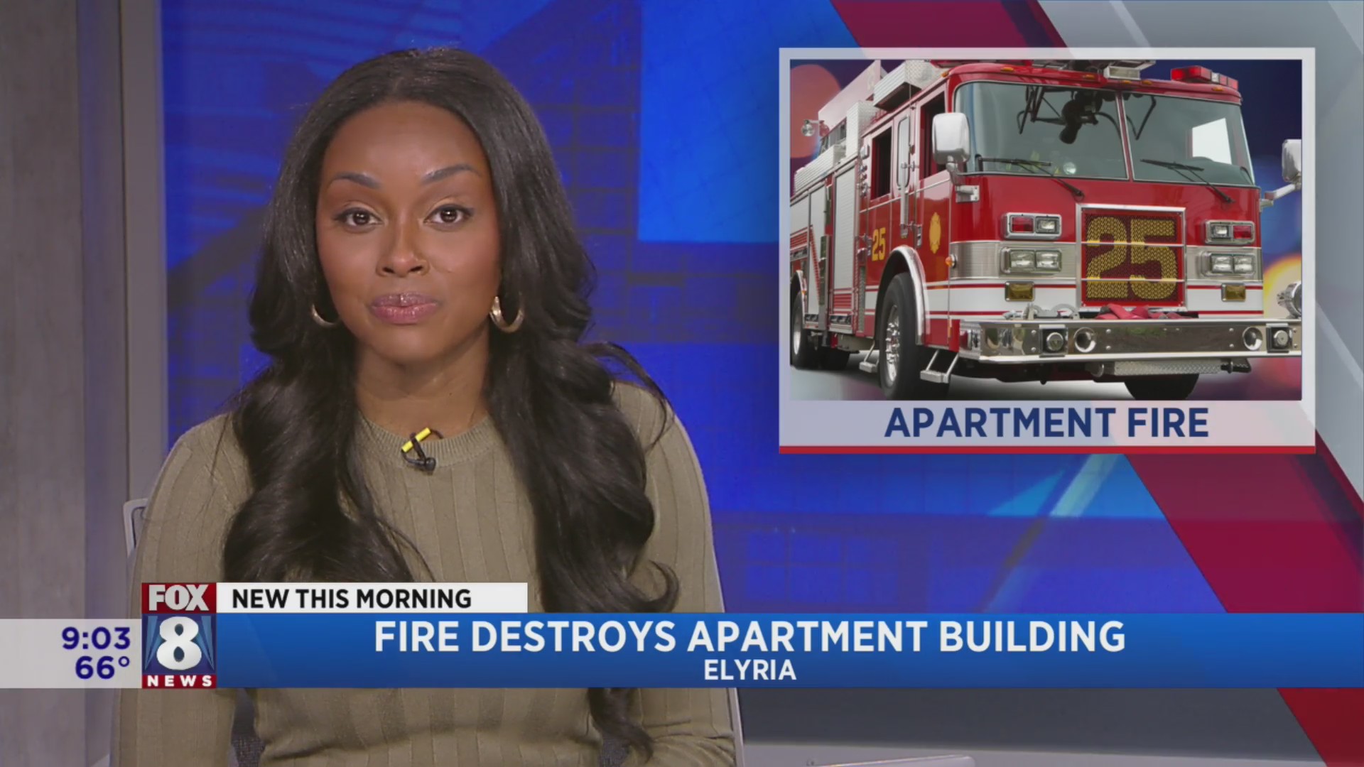 Elyria apartment fire – Fox 8 Cleveland WJW